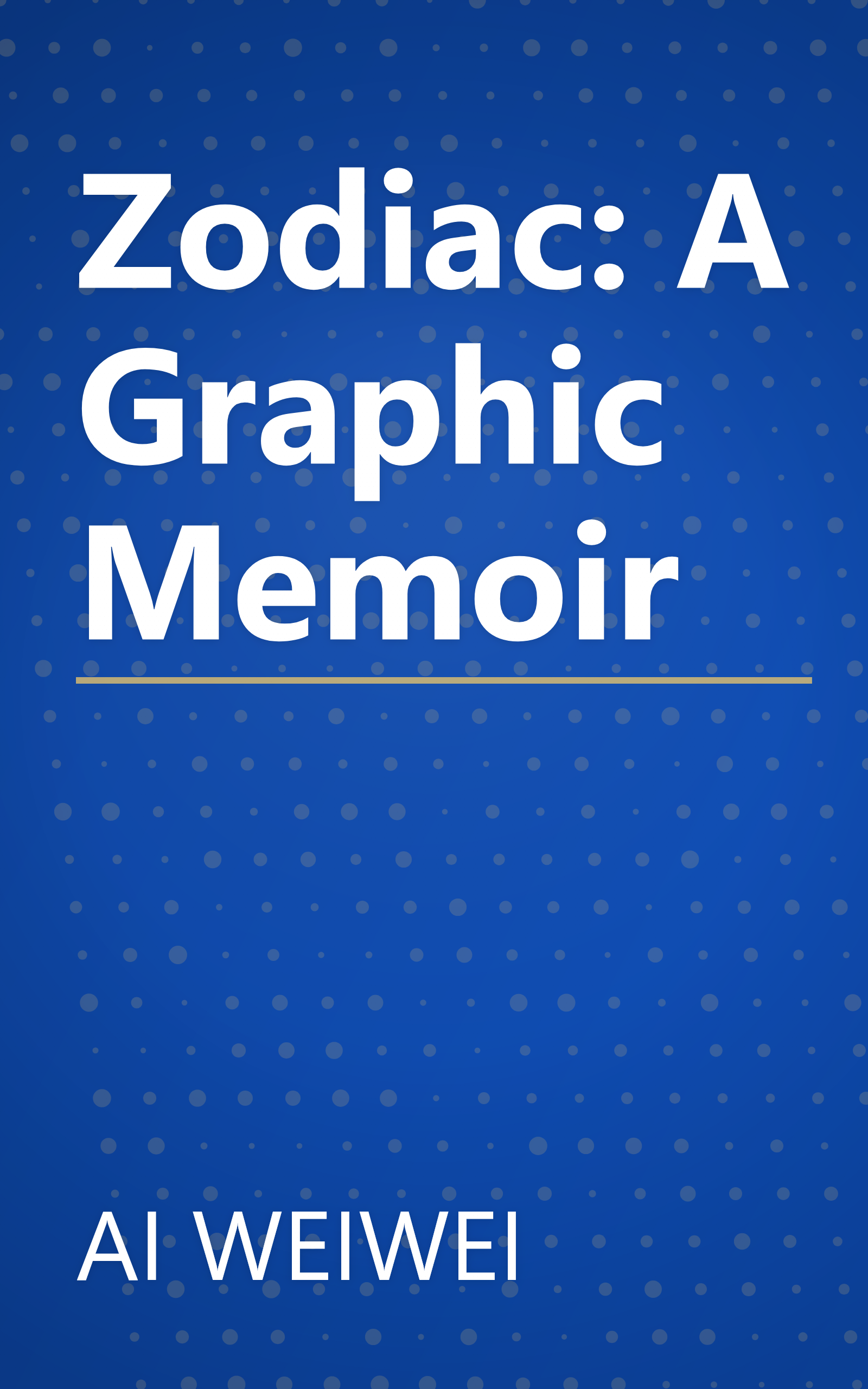 Zodiac: A Graphic Memoir book cover