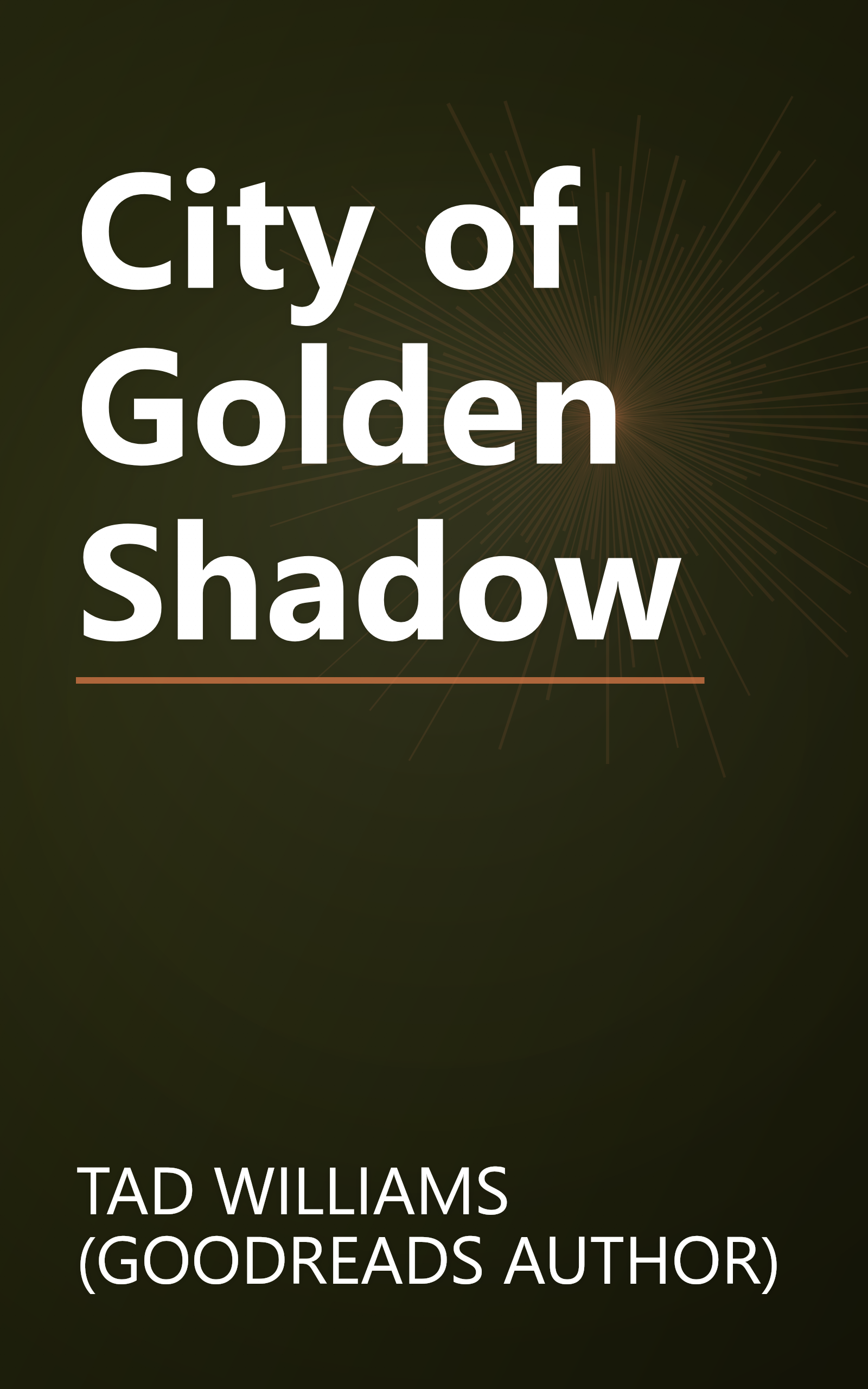City of Golden Shadow book cover