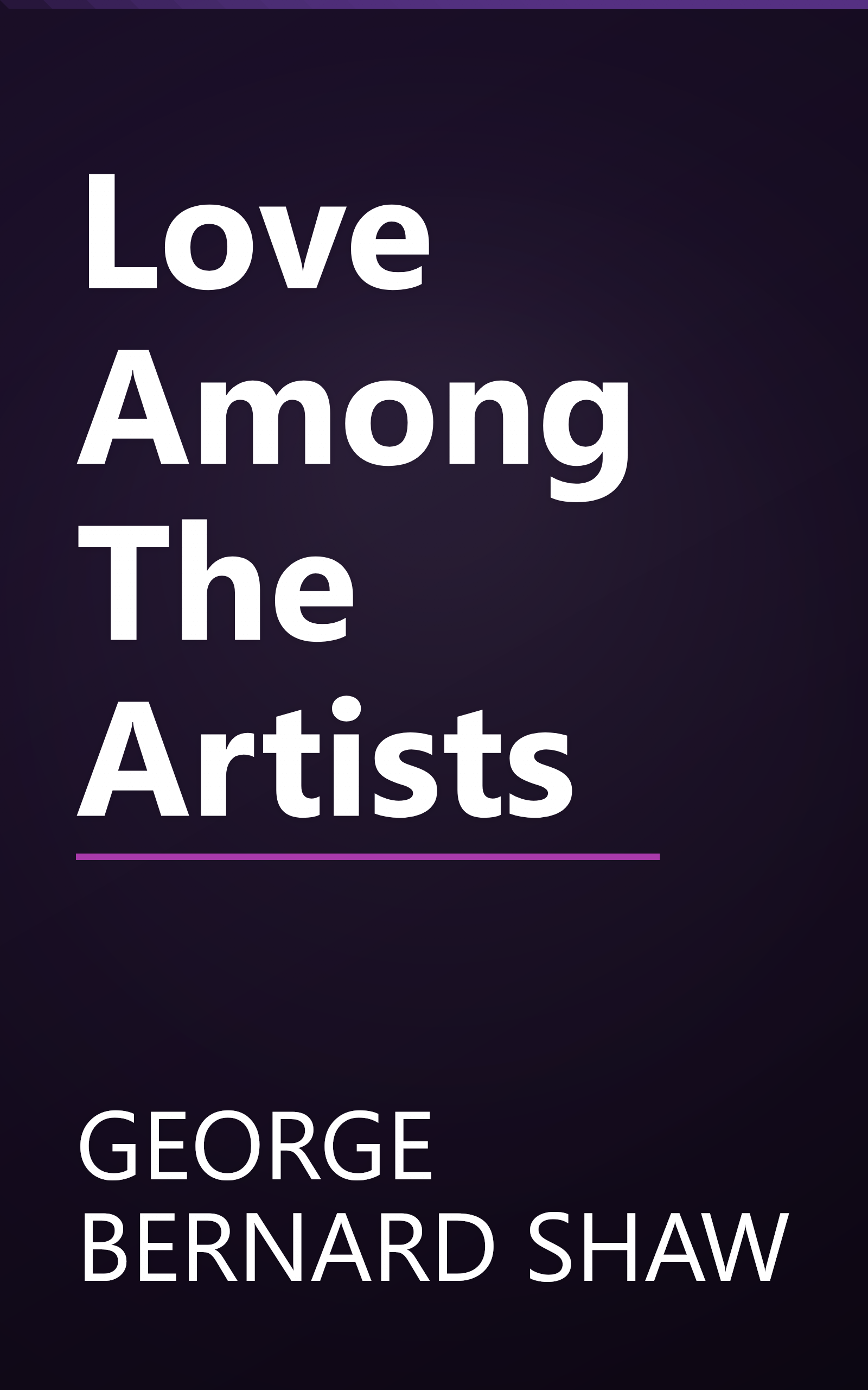 Love Among The Artists book cover