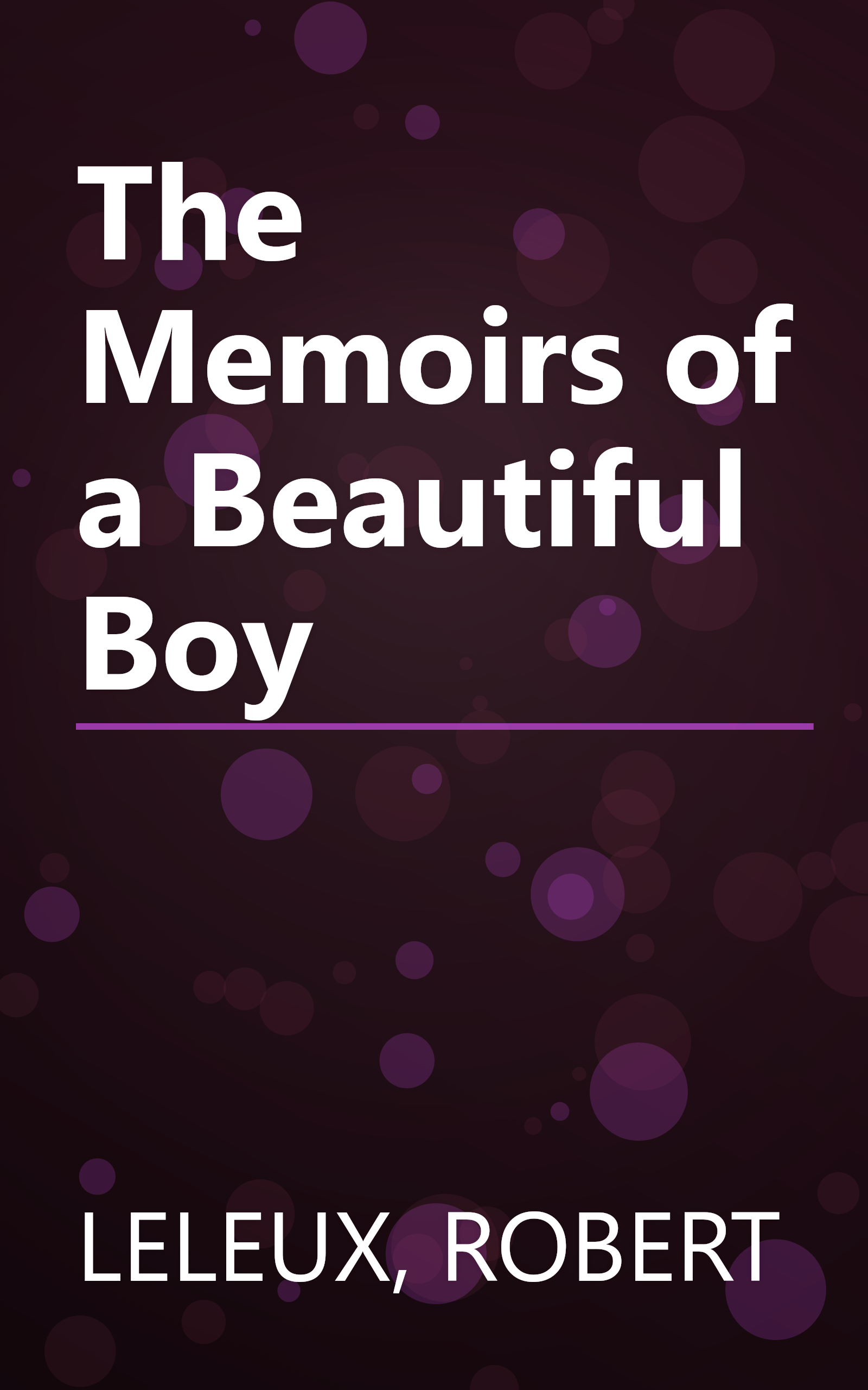The Memoirs of a Beautiful Boy book cover