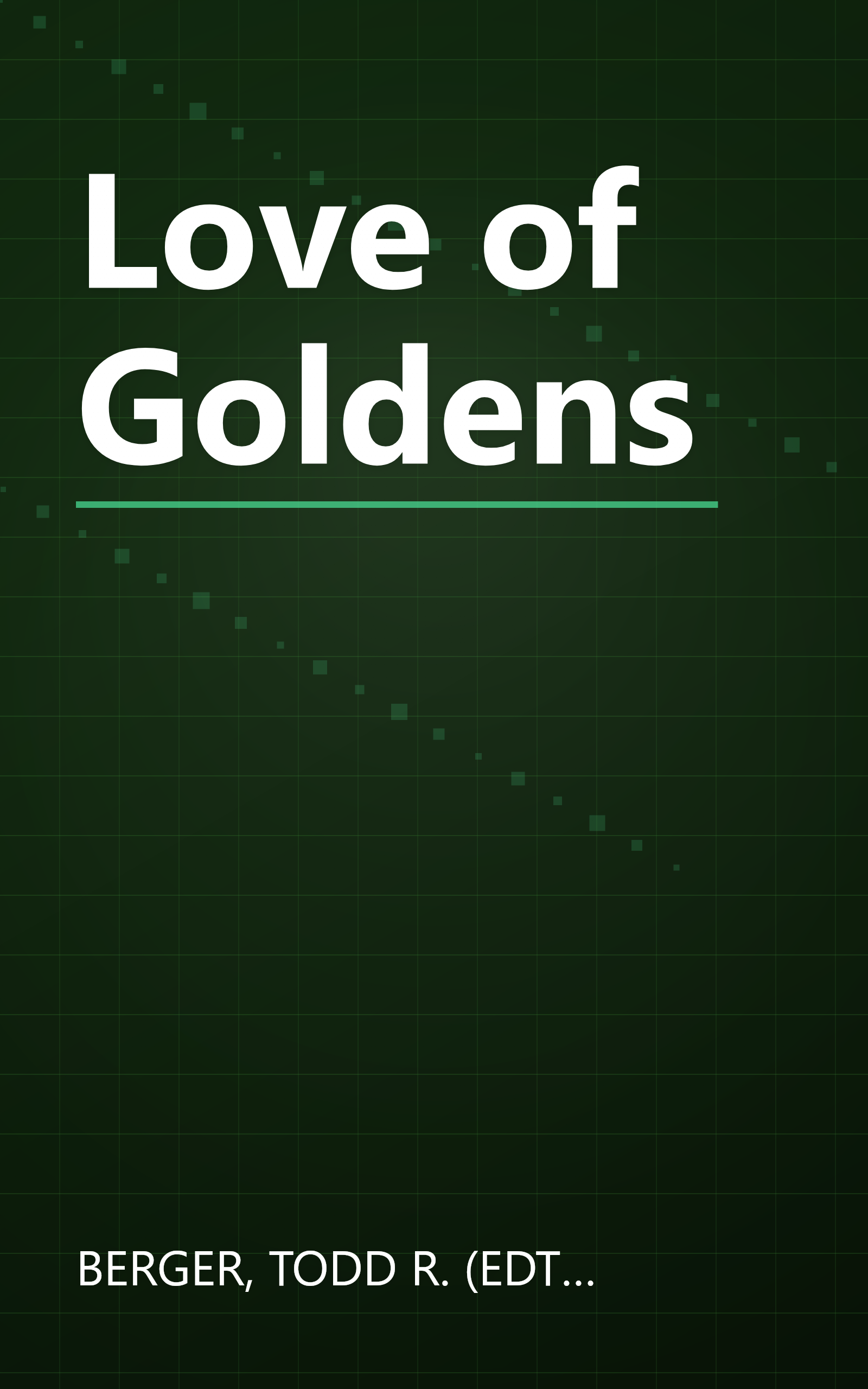 Love of Goldens book cover