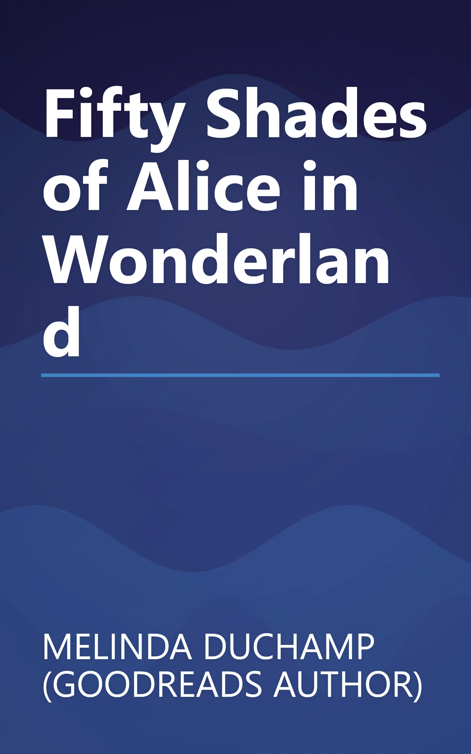 Fifty Shades of Alice in Wonderland book cover