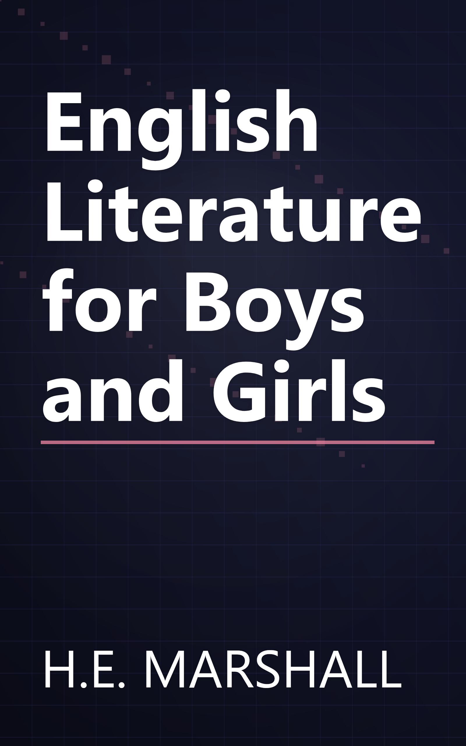English Literature for Boys and Girls book cover