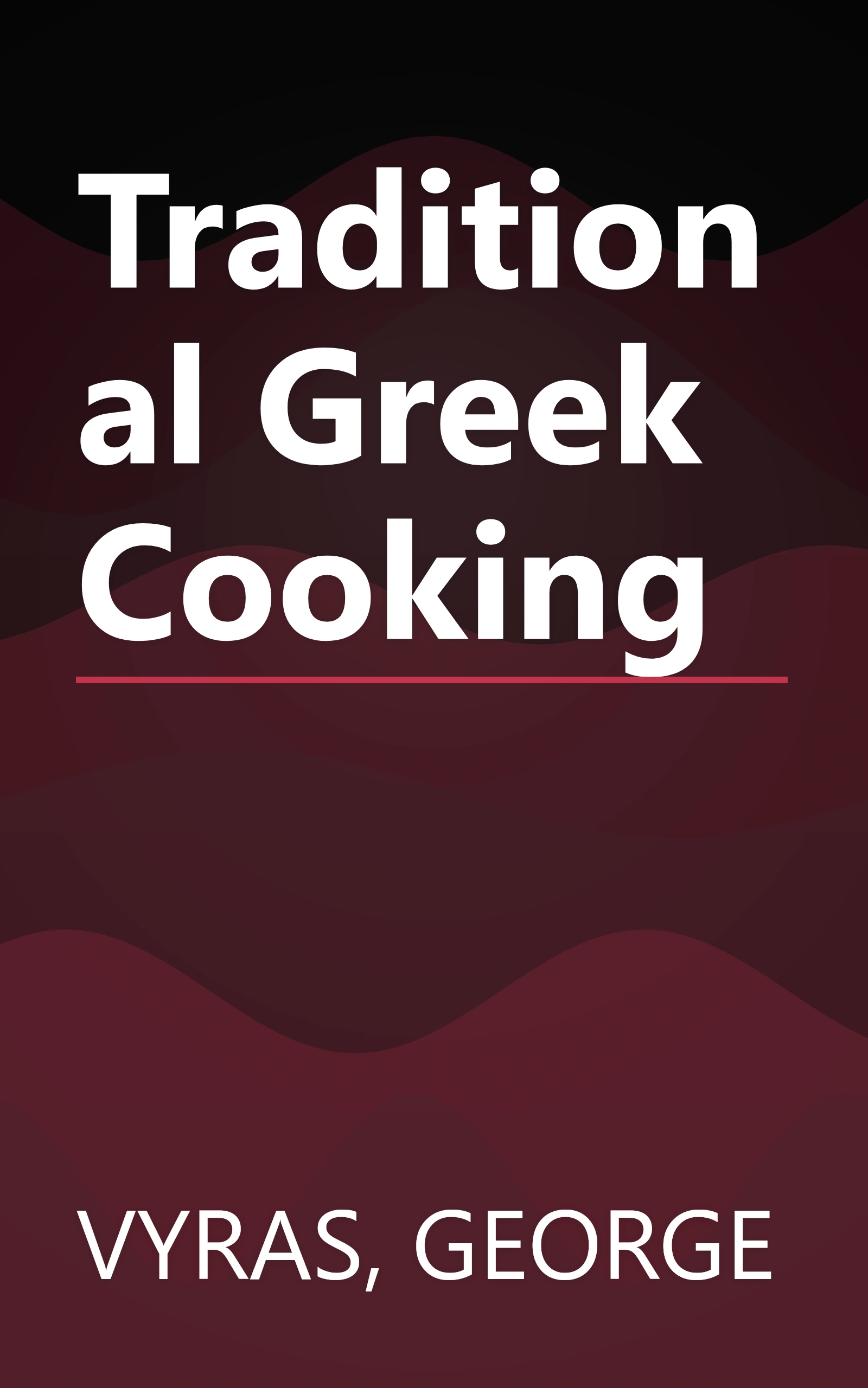 Traditional Greek Cooking book cover