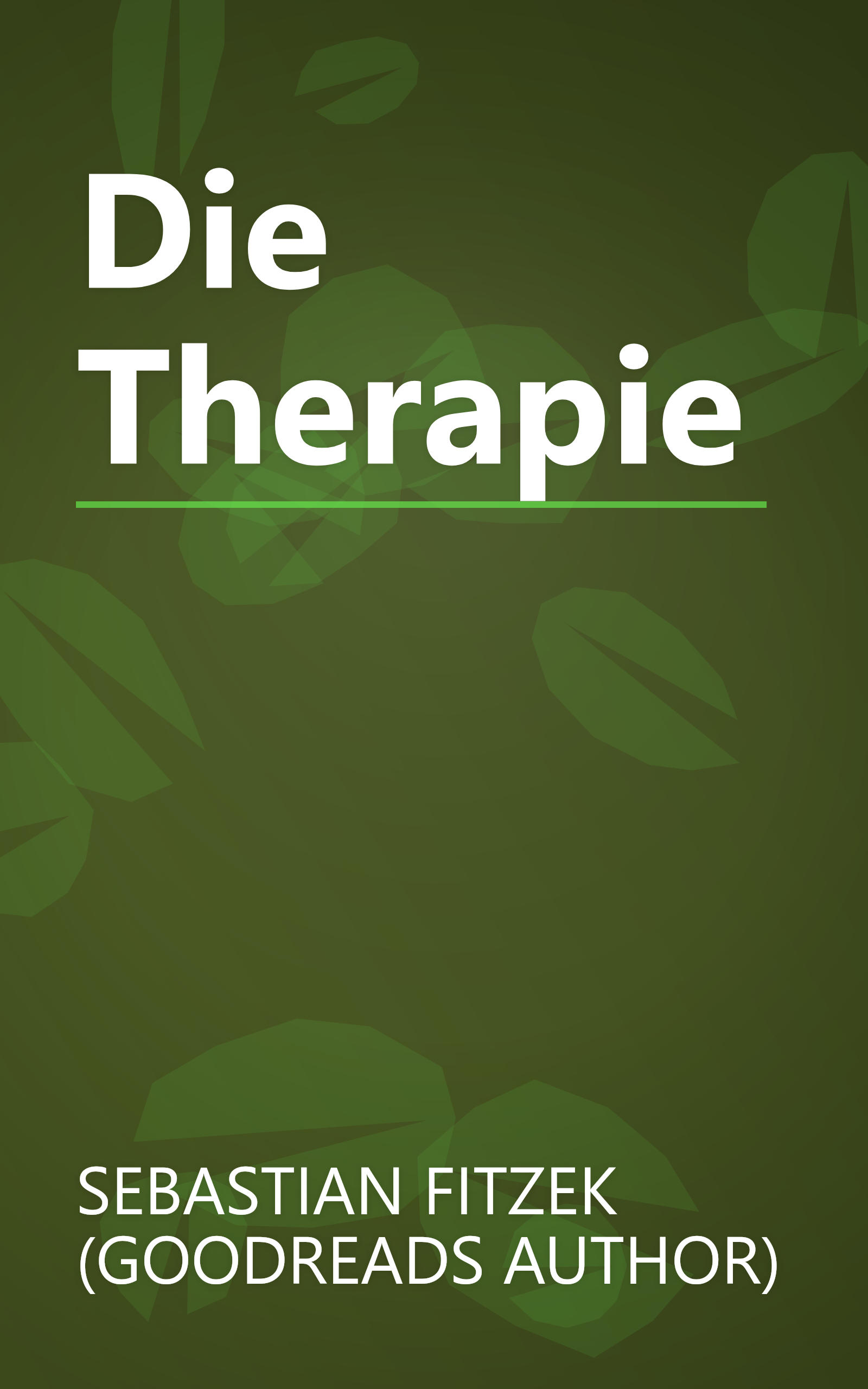 Die Therapie book cover