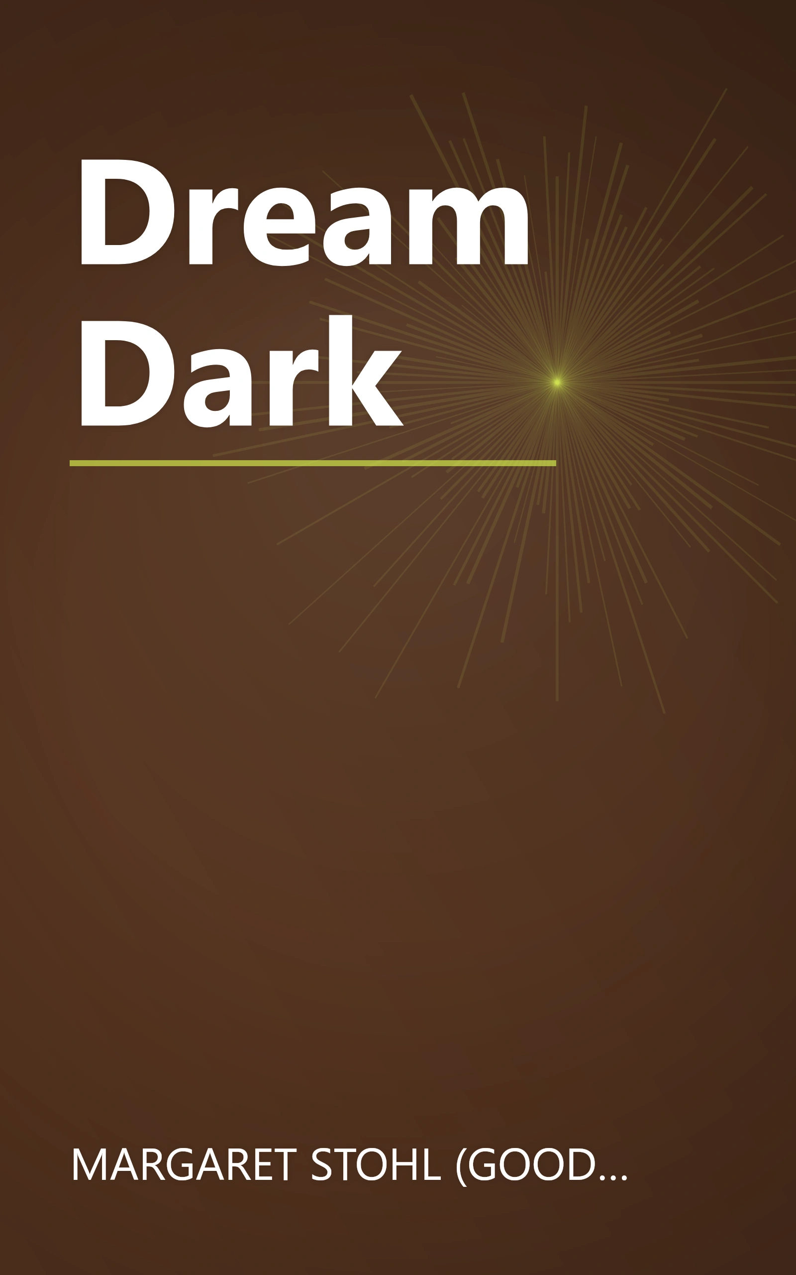 Dream Dark book cover