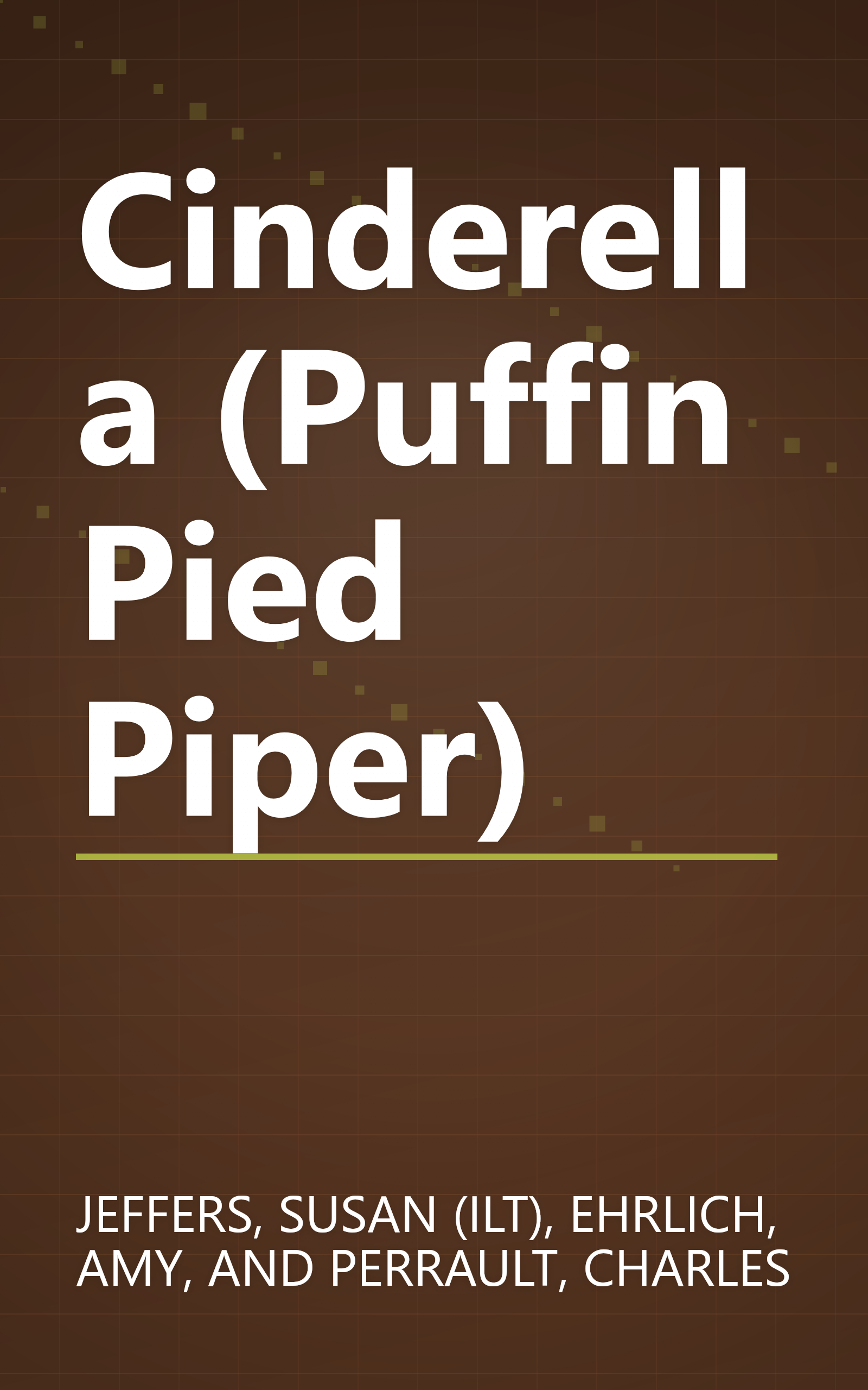 Cinderella (Puffin Pied Piper) book cover