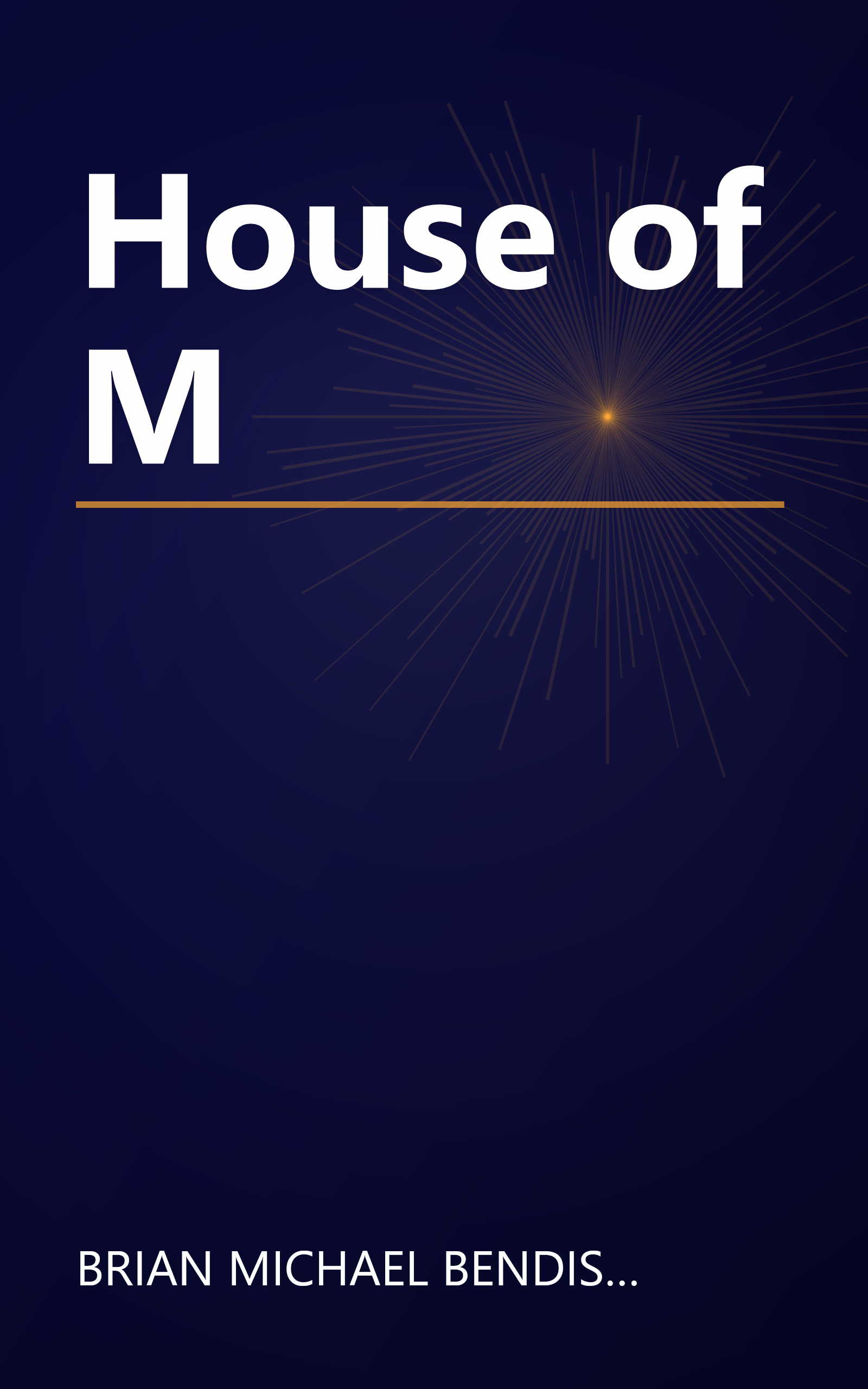 House of M book cover