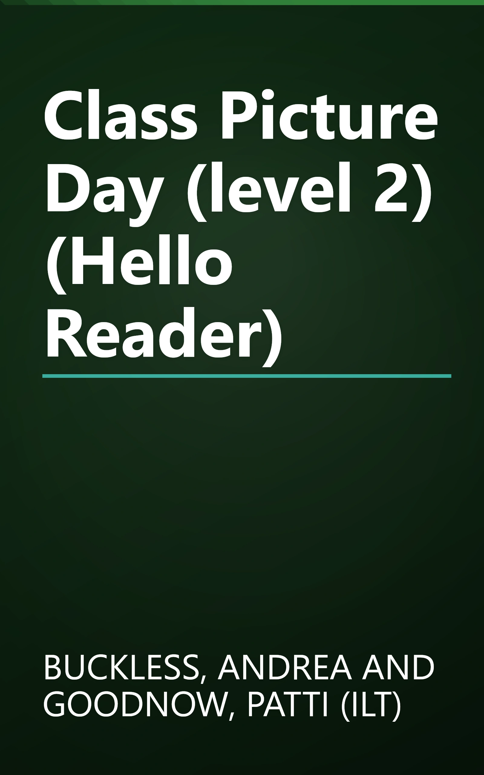 Class Picture Day (level 2) (Hello Reader) book cover