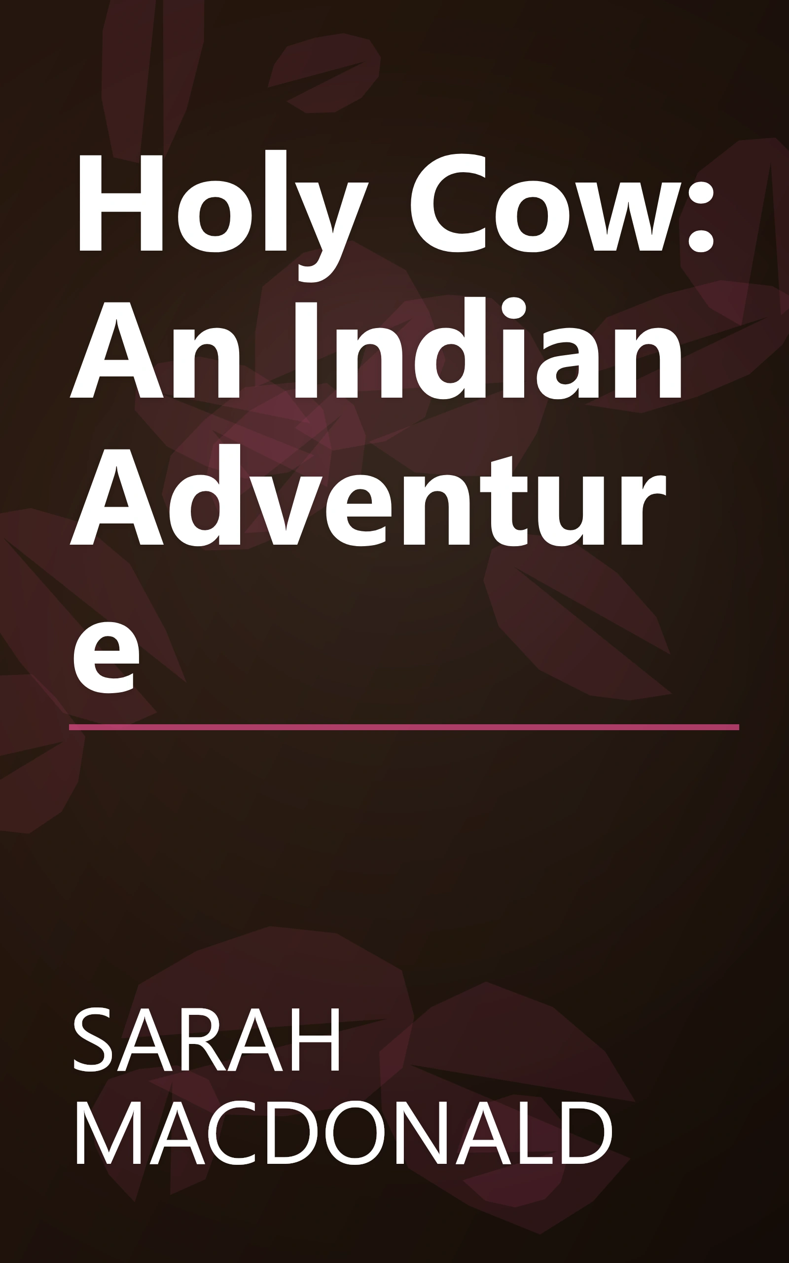 Holy Cow: An Indian Adventure book cover