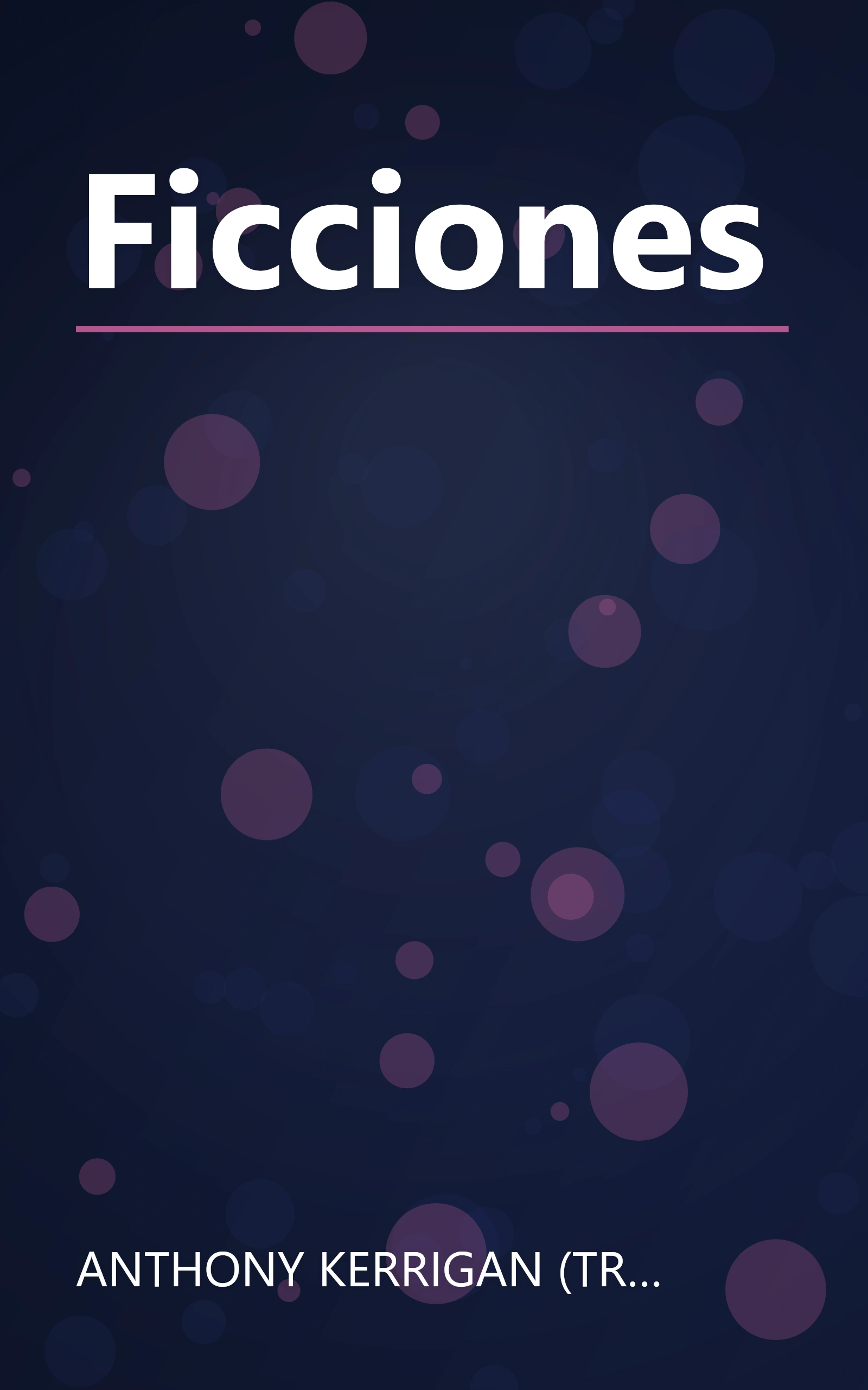 Ficciones book cover