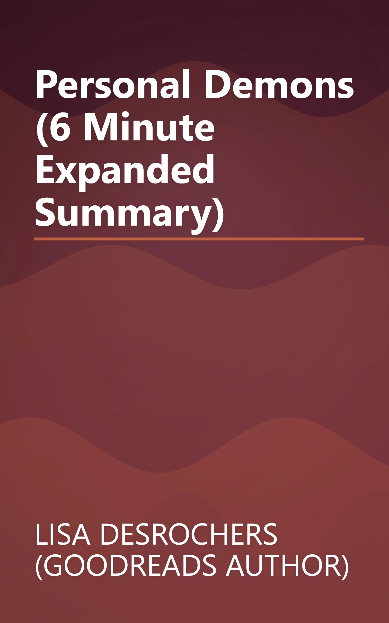 Personal Demons (6 Minute   Expanded Summary) book cover