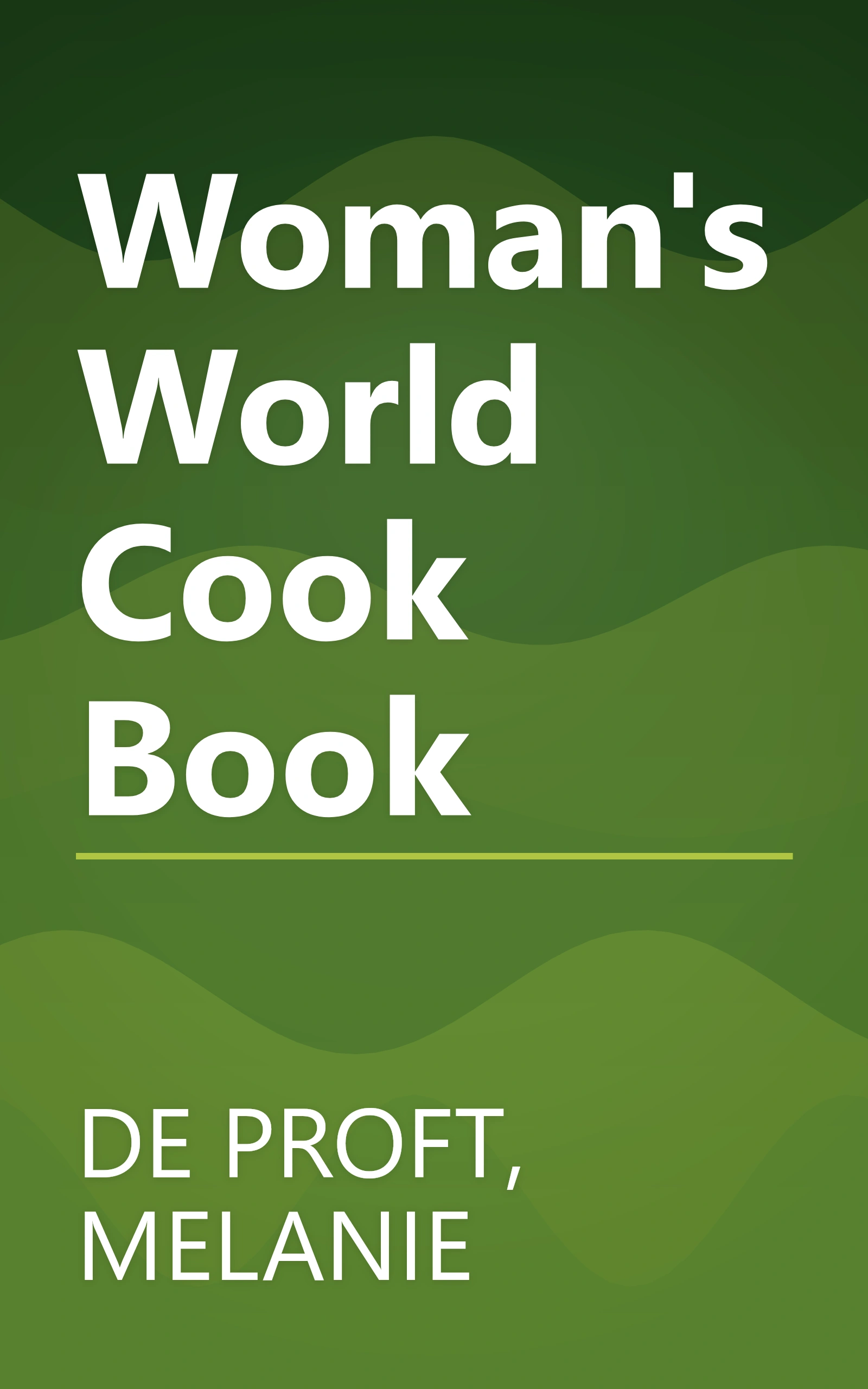 Woman's World Cook Book book cover