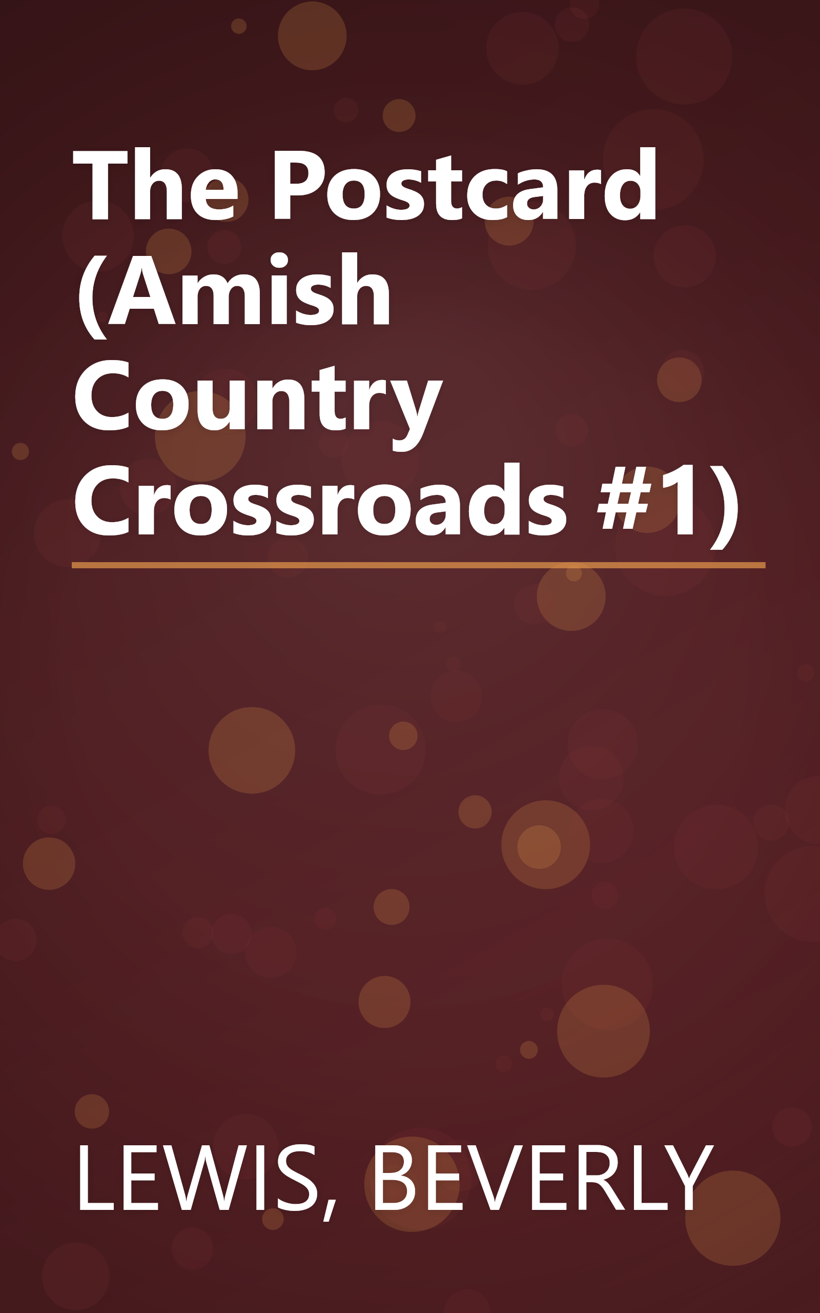 The Postcard (Amish Country Crossroads #1) book cover