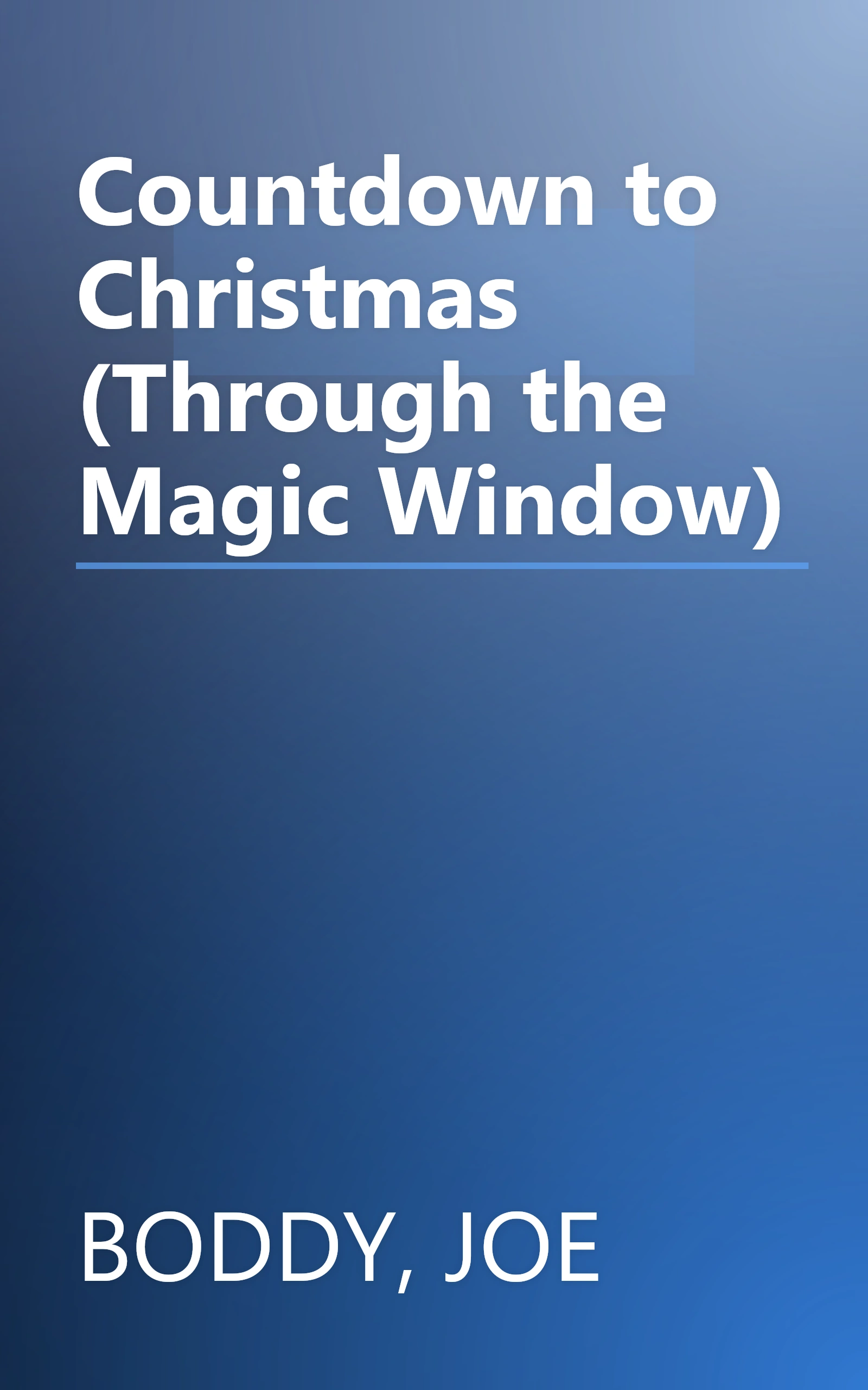 Countdown to Christmas (Through the Magic Window) book cover
