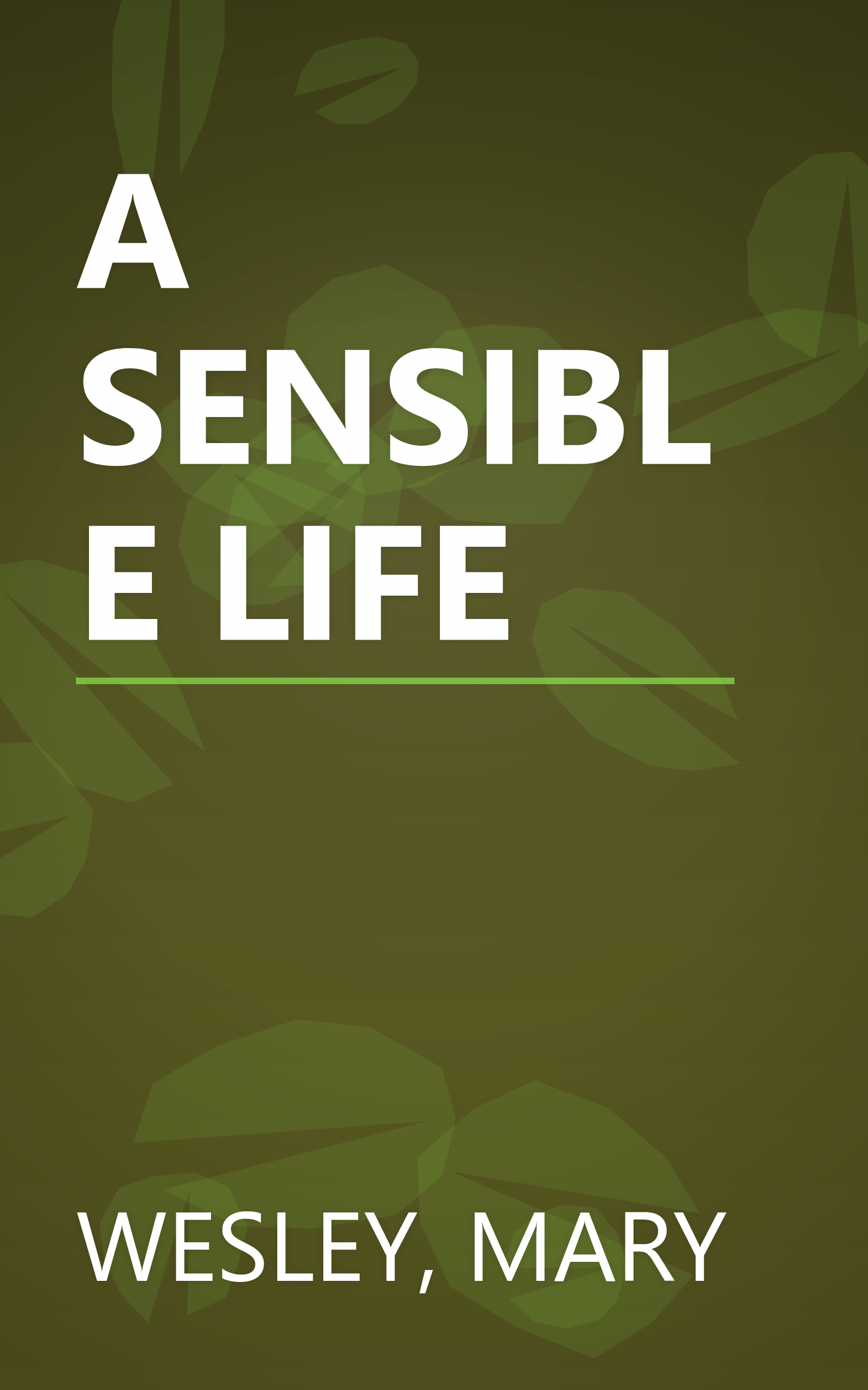 A SENSIBLE LIFE book cover