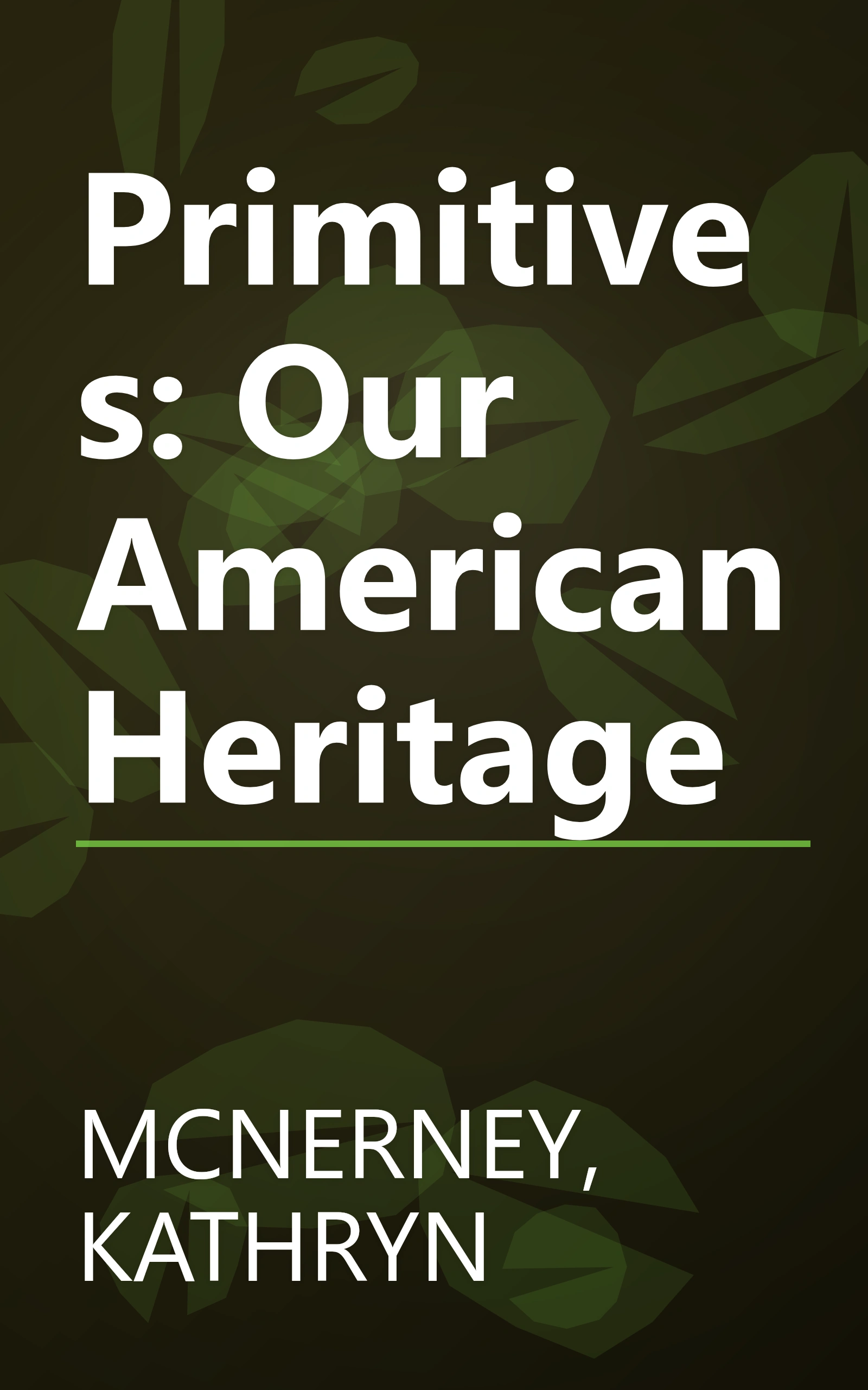 Primitives: Our American Heritage book cover