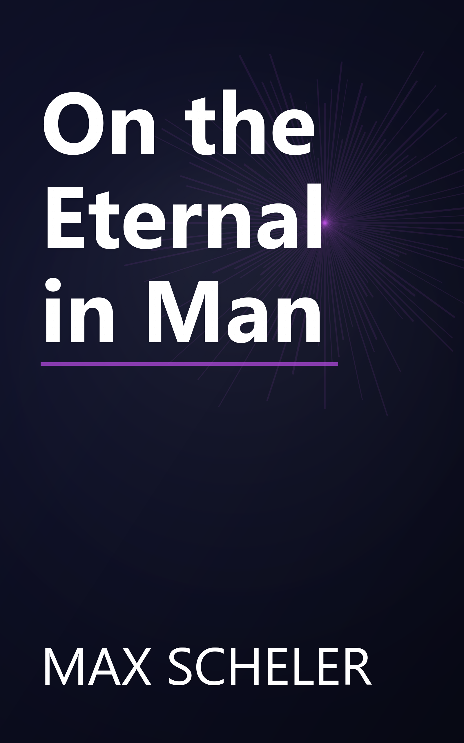 On the Eternal in Man book cover