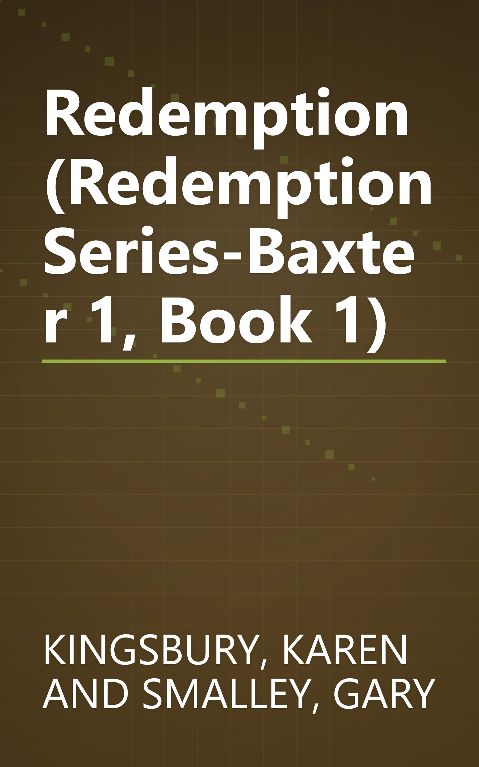Redemption (Redemption Series-Baxter 1, Book 1) book cover