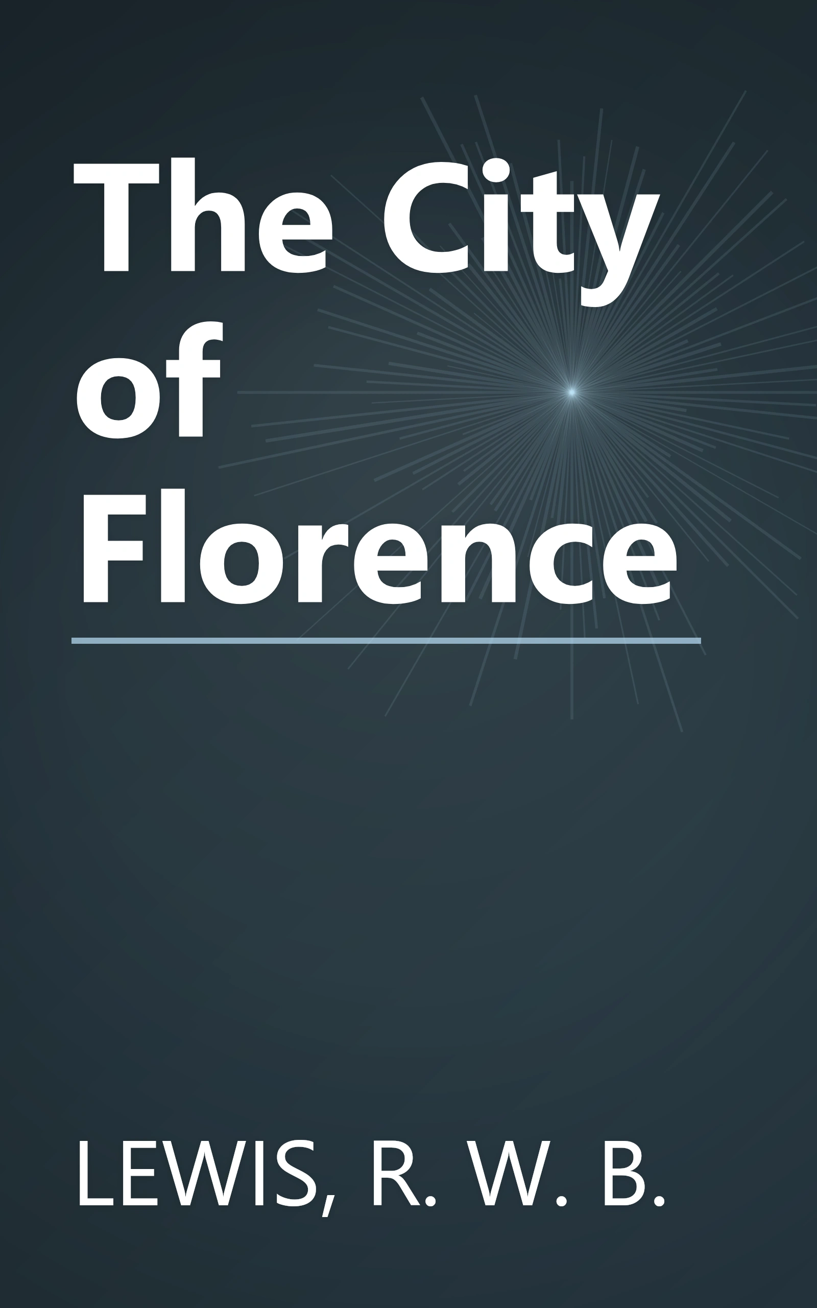 The City of Florence book cover