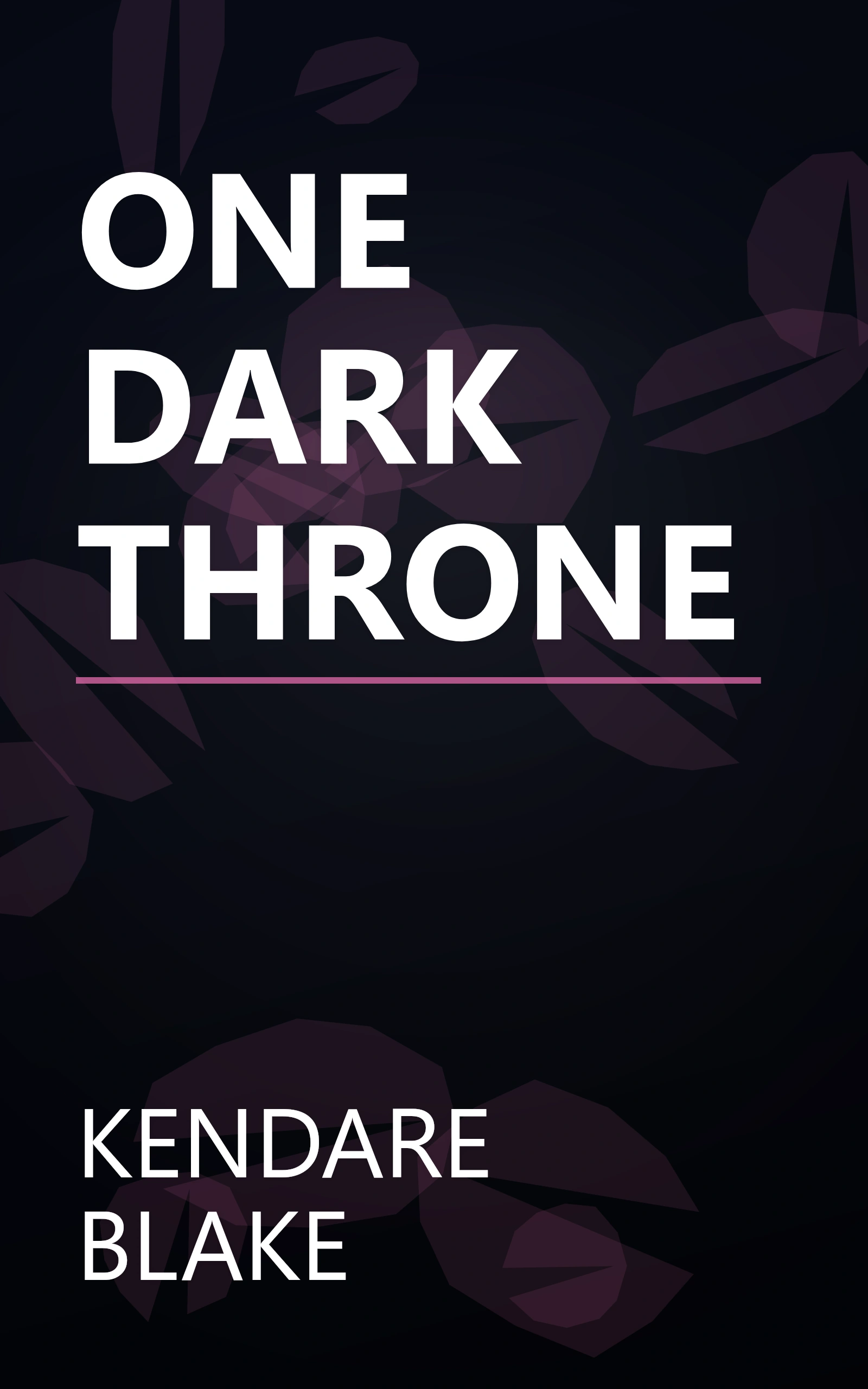 ONE DARK THRONE book cover