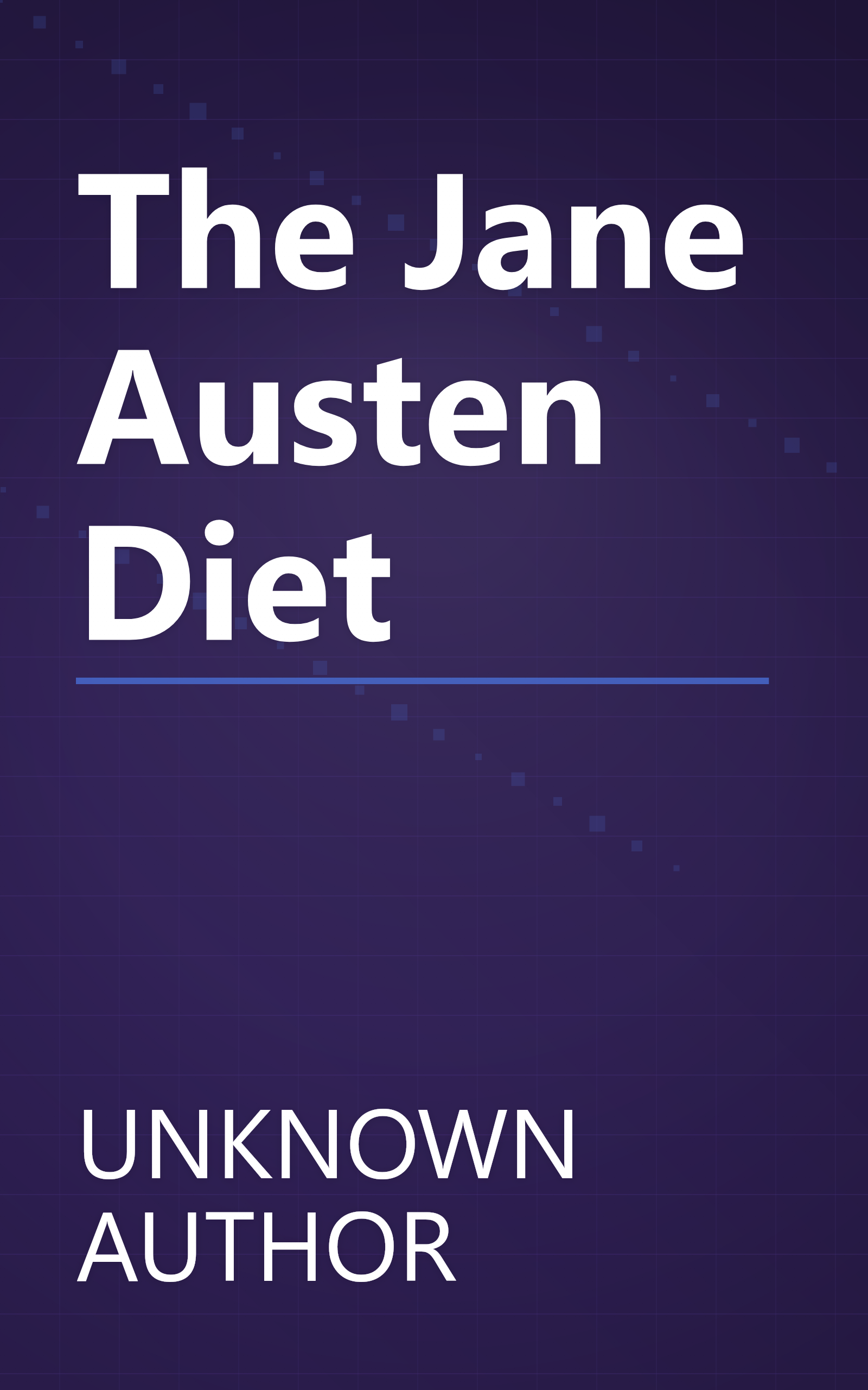 The Jane Austen Diet book cover