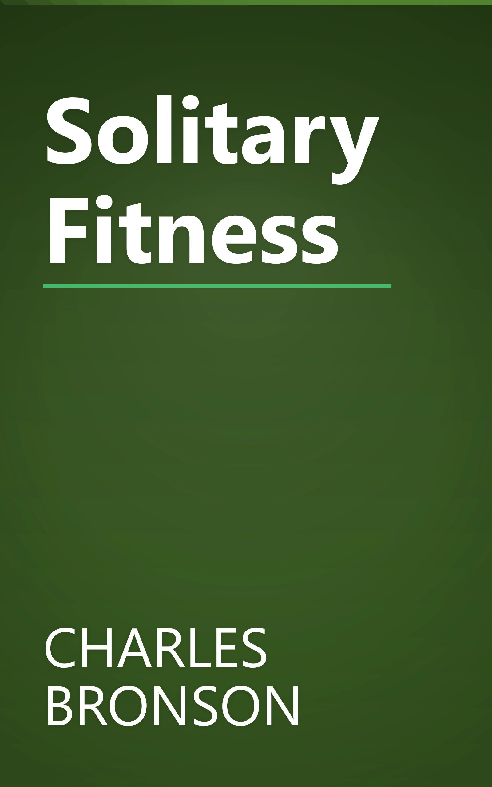 Solitary Fitness book cover