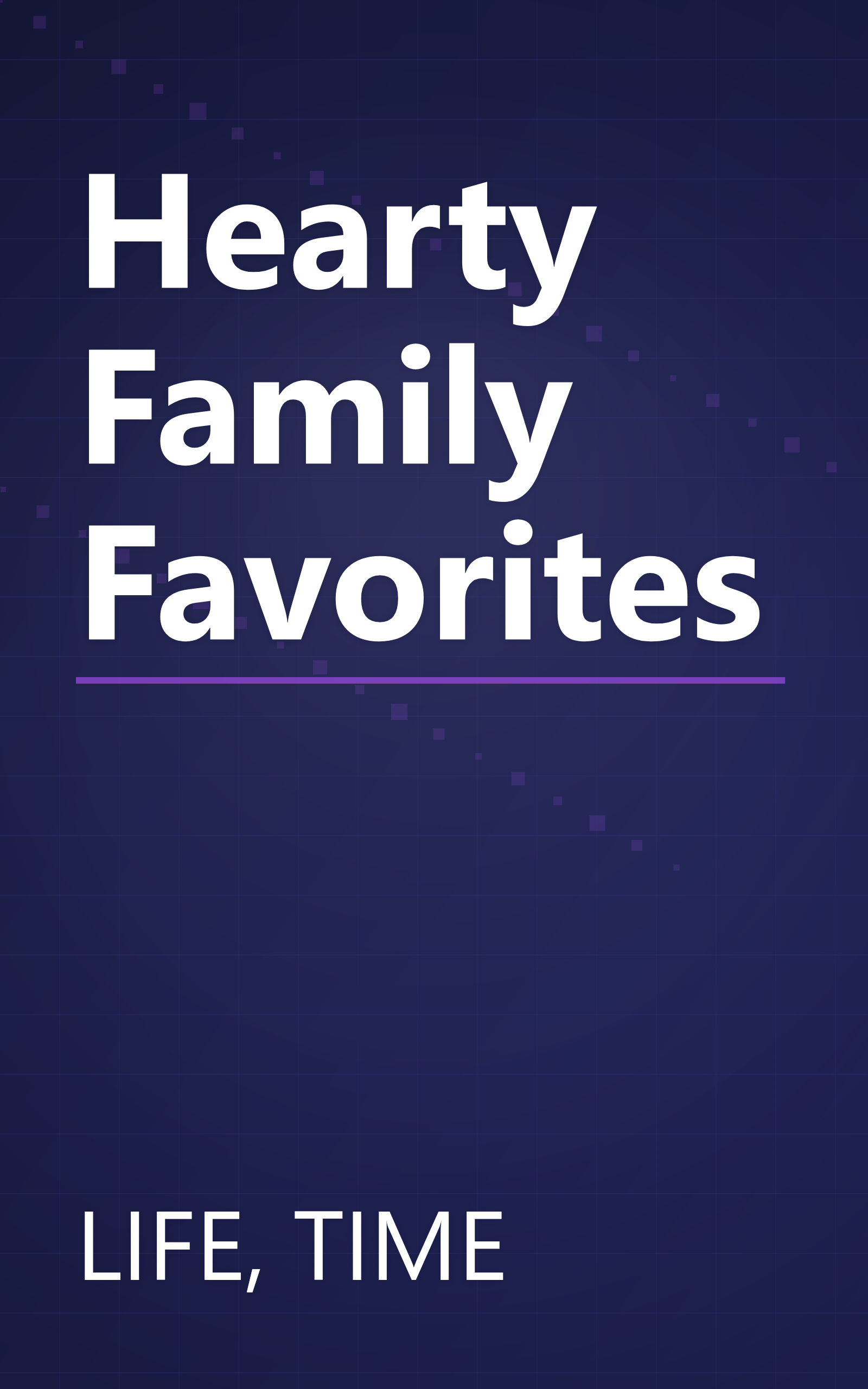 Hearty Family Favorites book cover