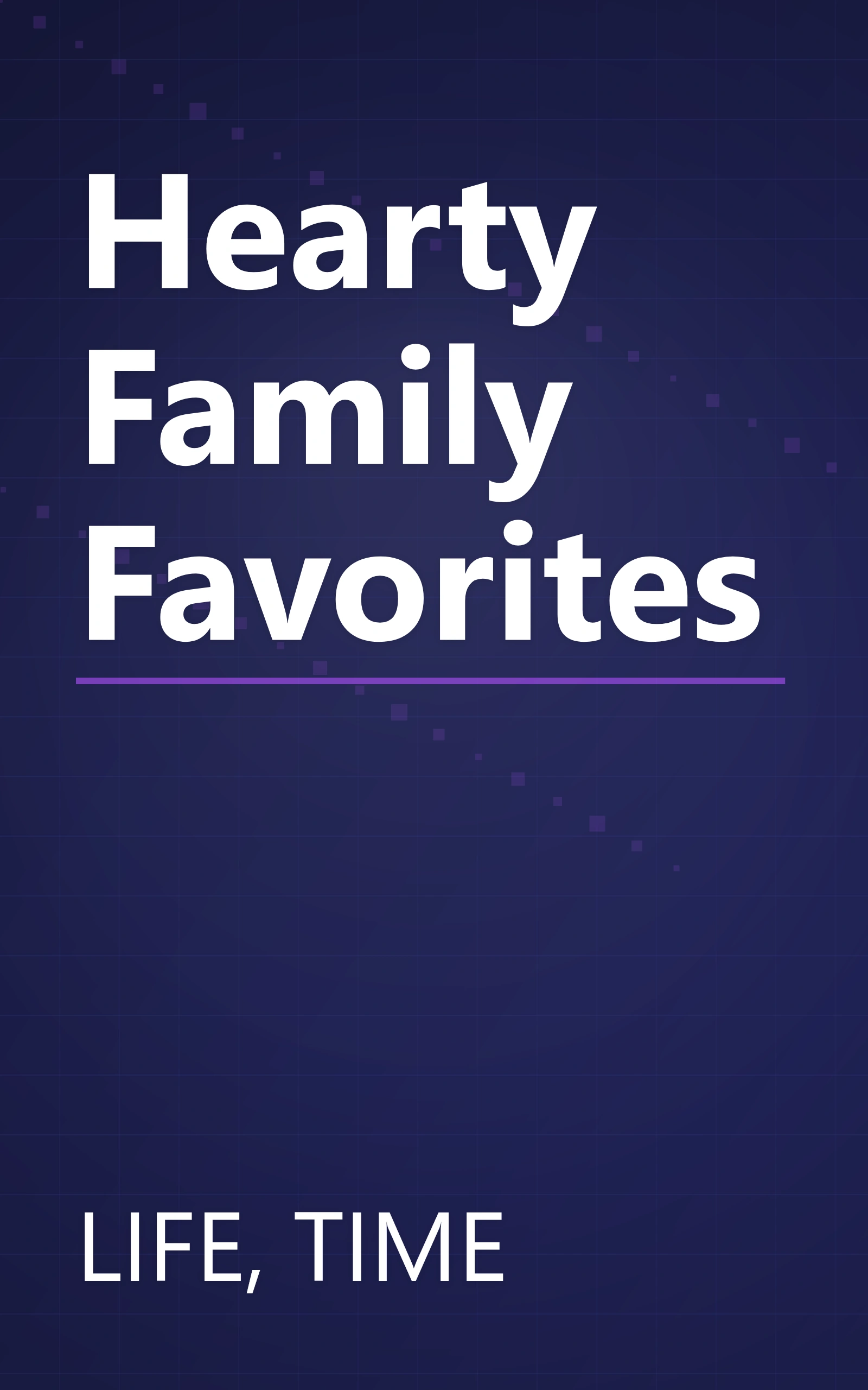 Hearty Family Favorites book cover