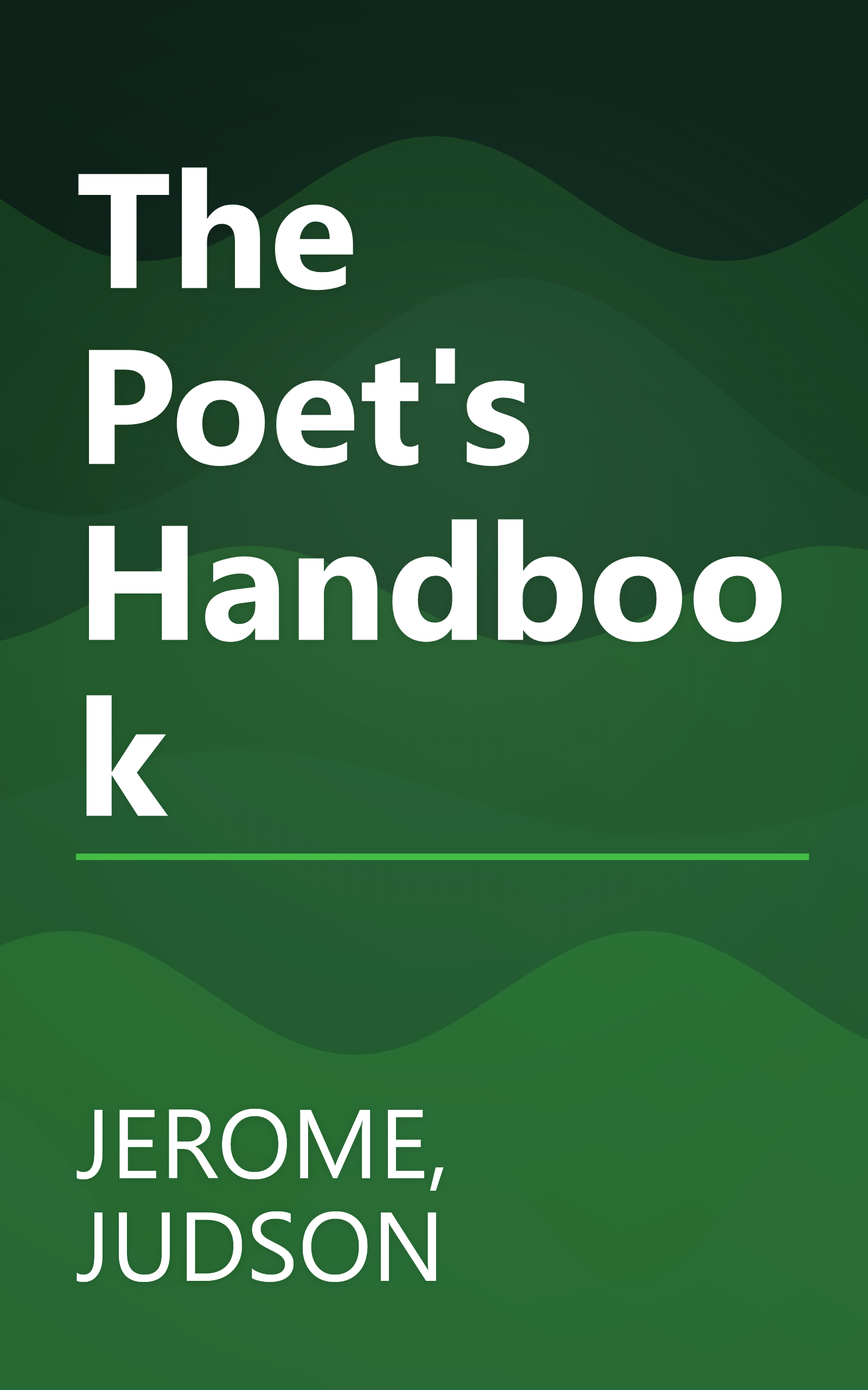 The Poet's Handbook book cover