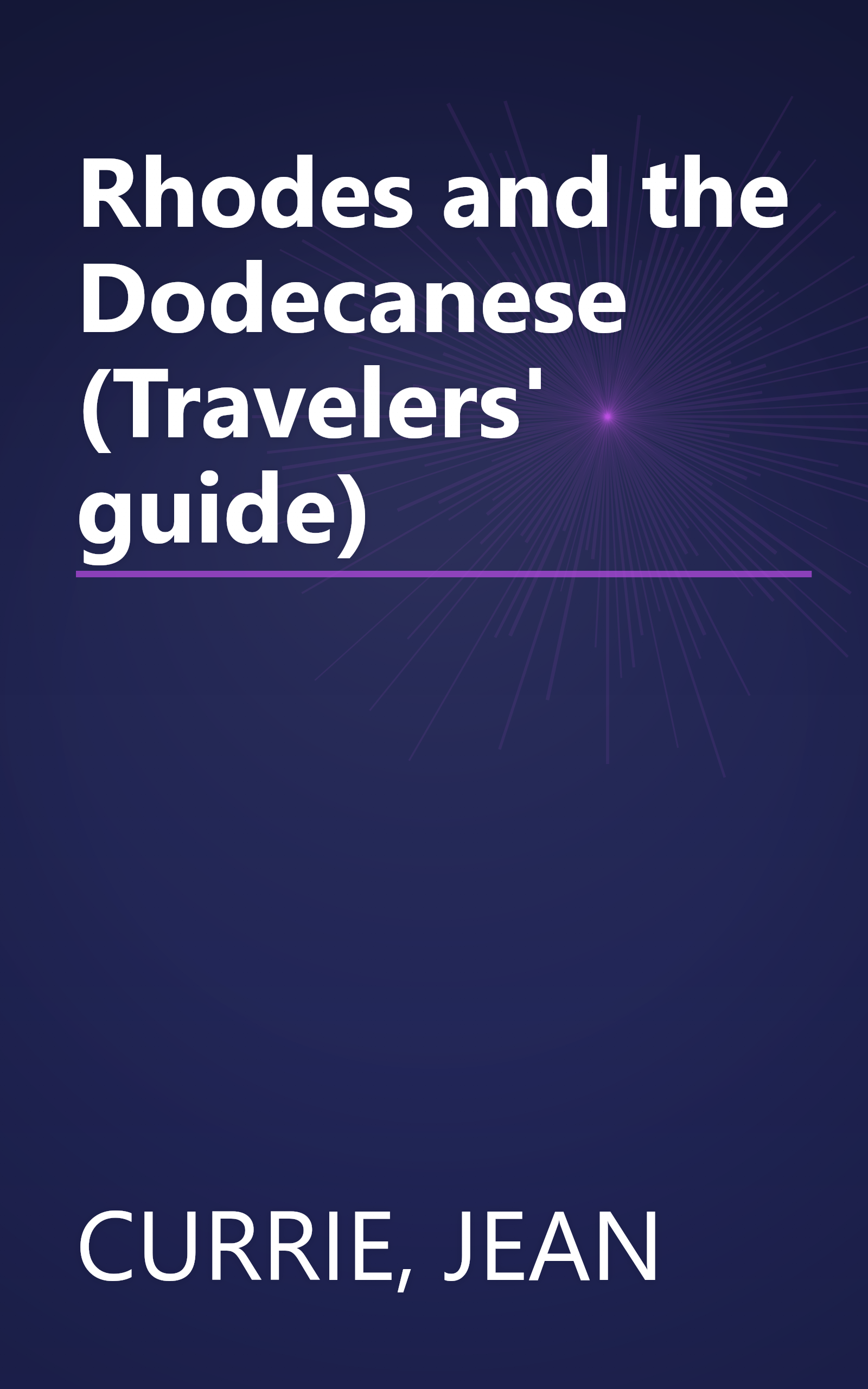 Rhodes and the Dodecanese (Travelers' guide) book cover