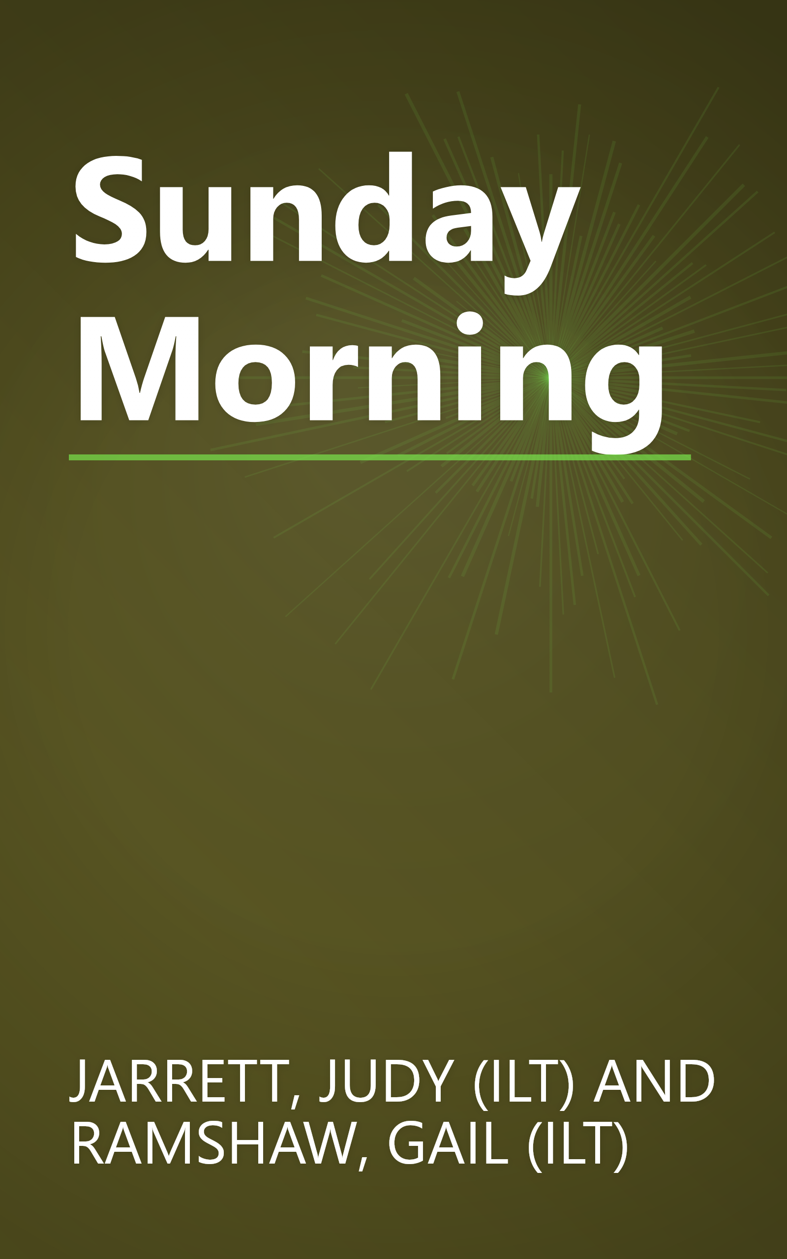 Sunday Morning book cover