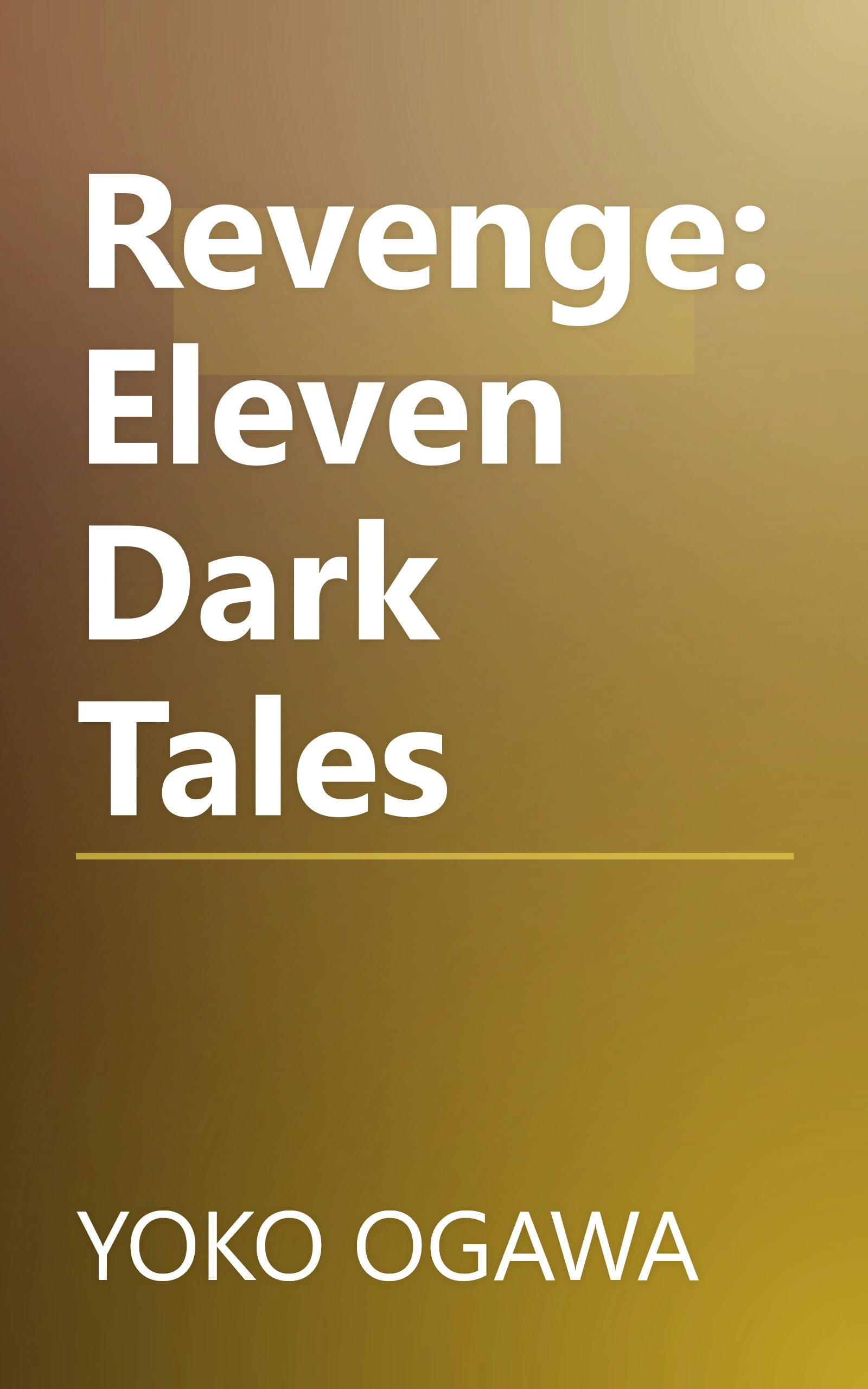 Revenge: Eleven Dark Tales book cover