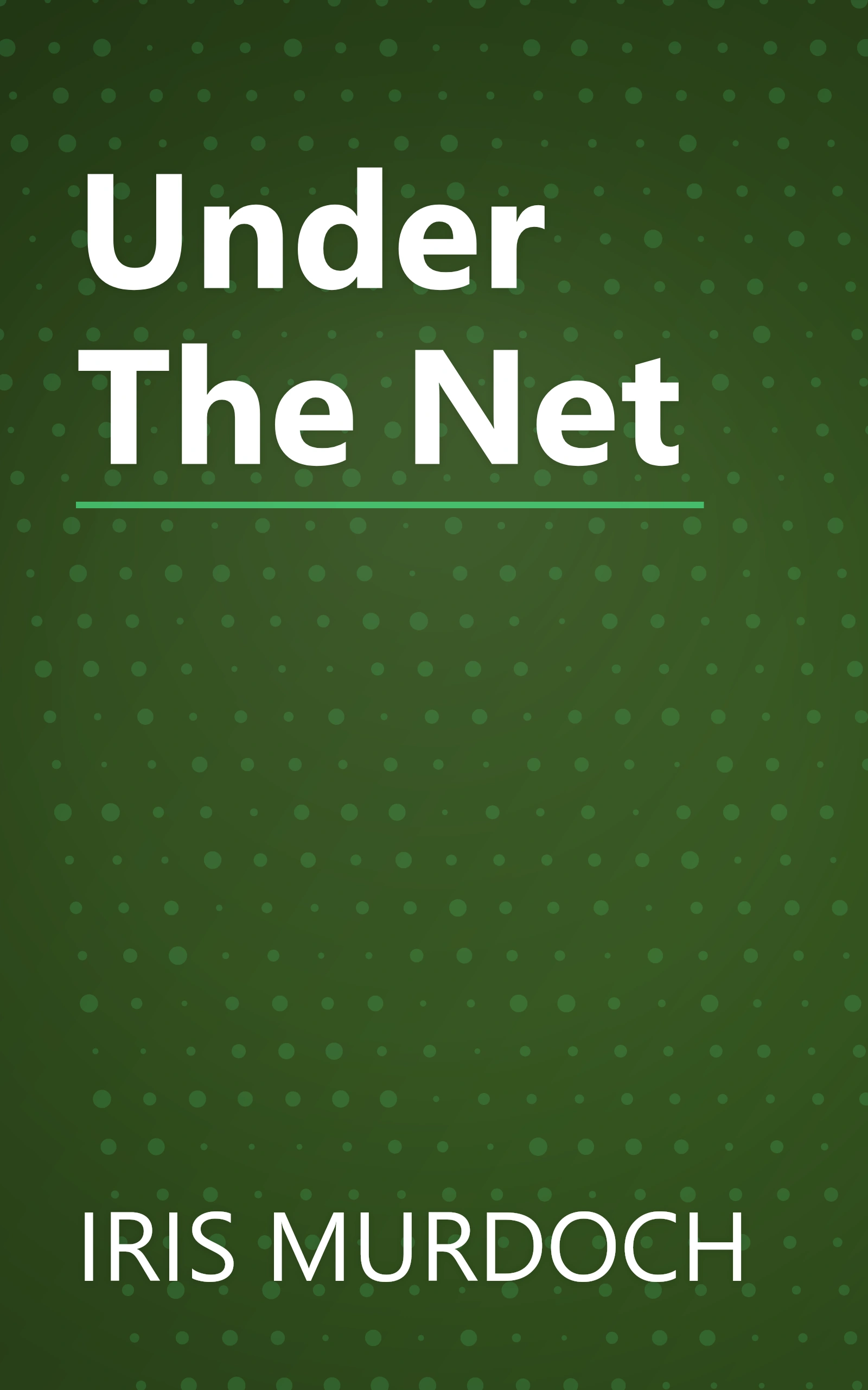 Under The Net book cover