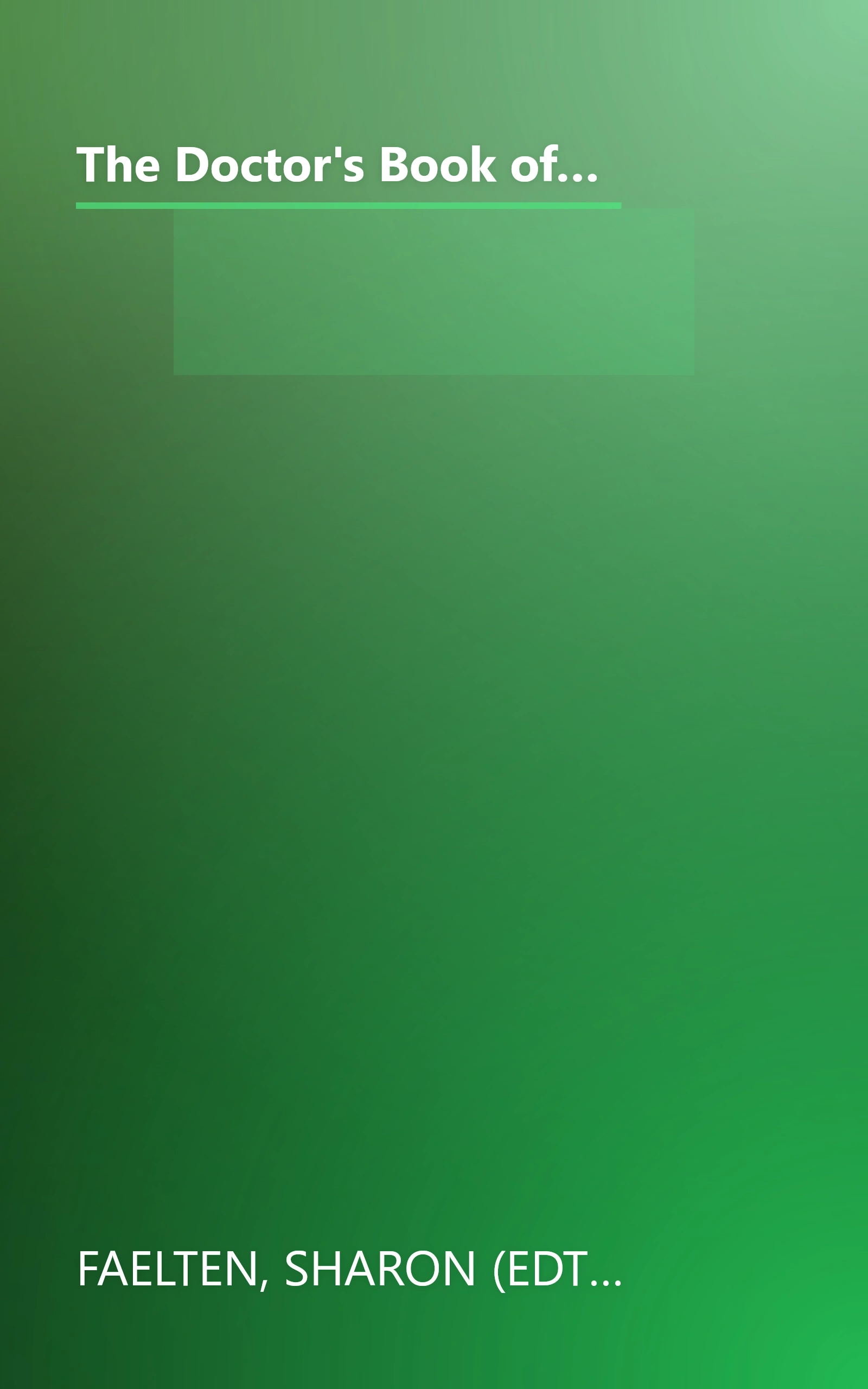 The Doctor's Book of Home Remedies for Women: Women Doctors Reveal over 2,000 Self-Help Tips on the Health Problems That Concern Women the Most book cover