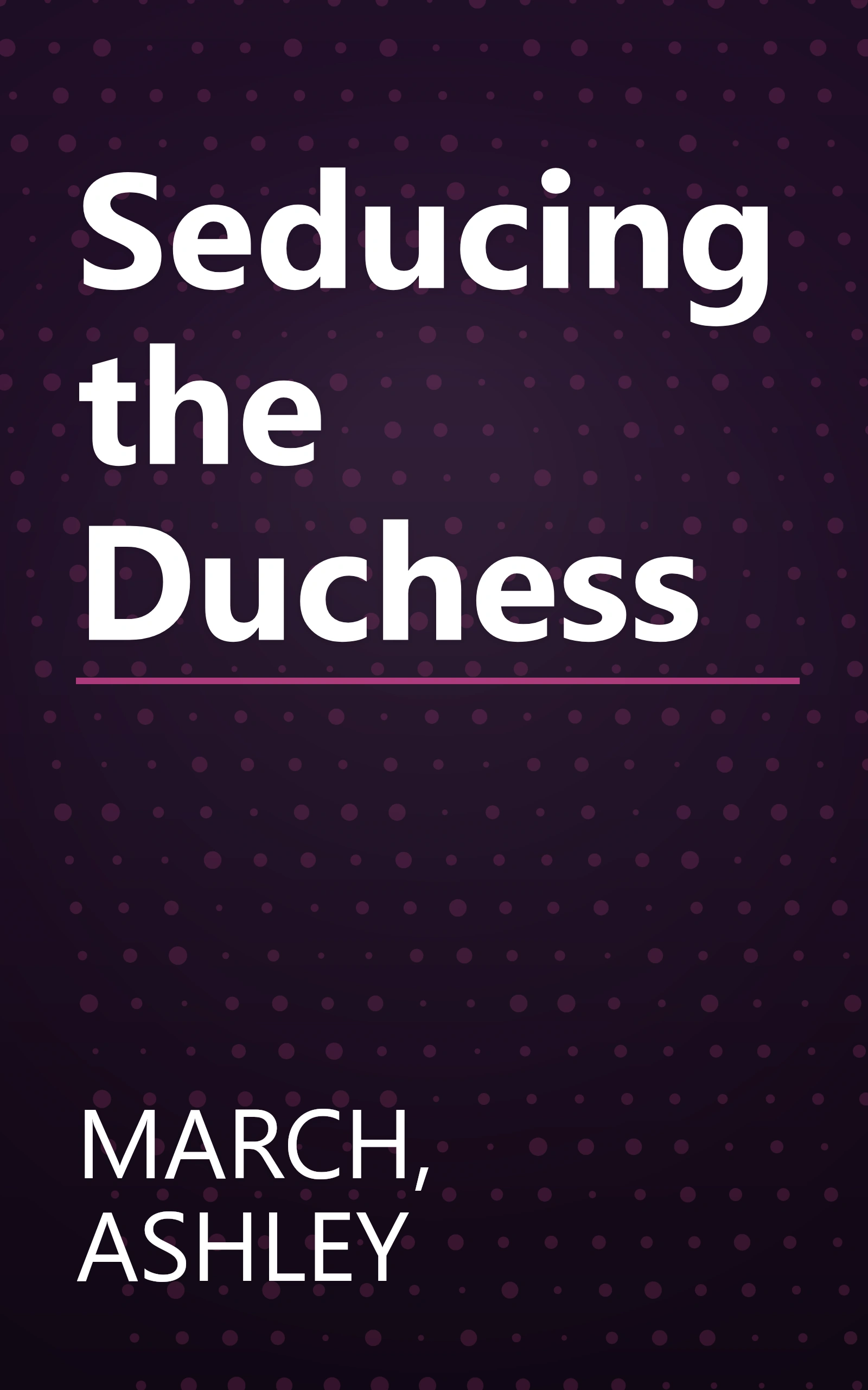 Seducing the Duchess book cover