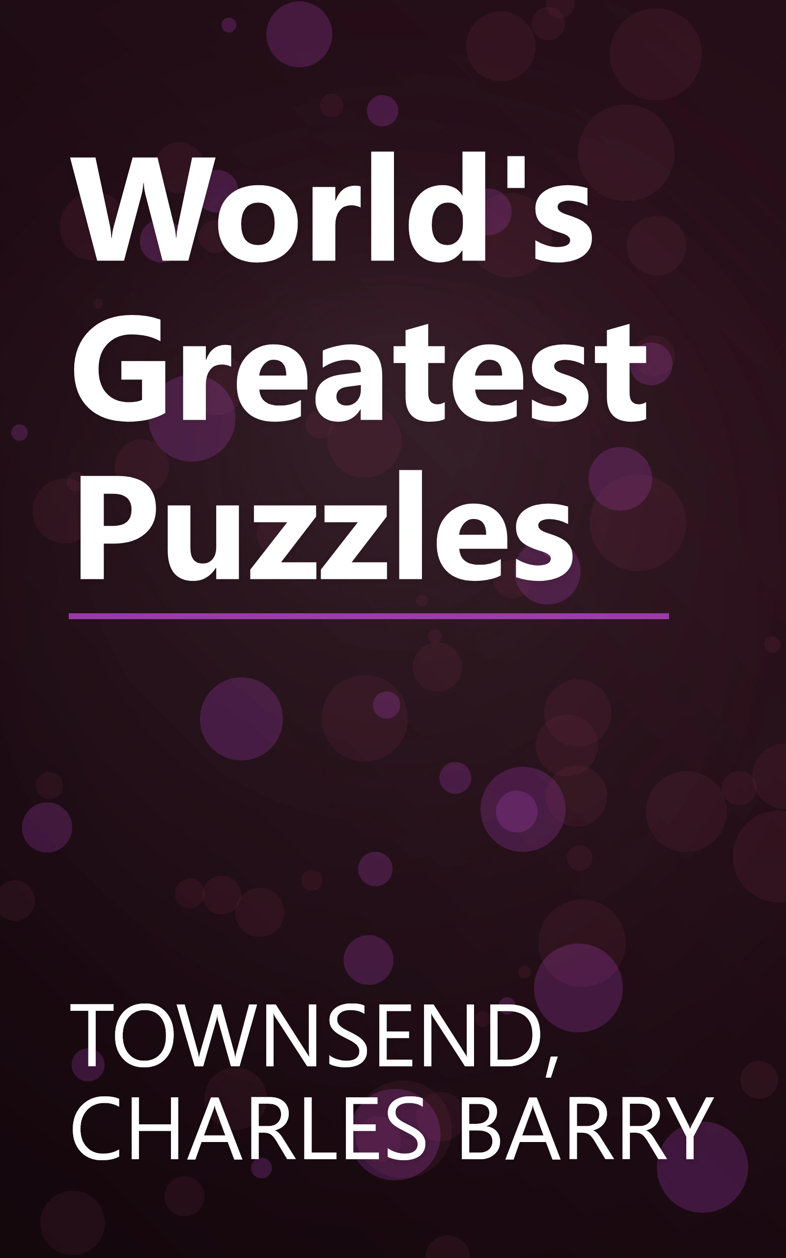 World's Greatest Puzzles book cover