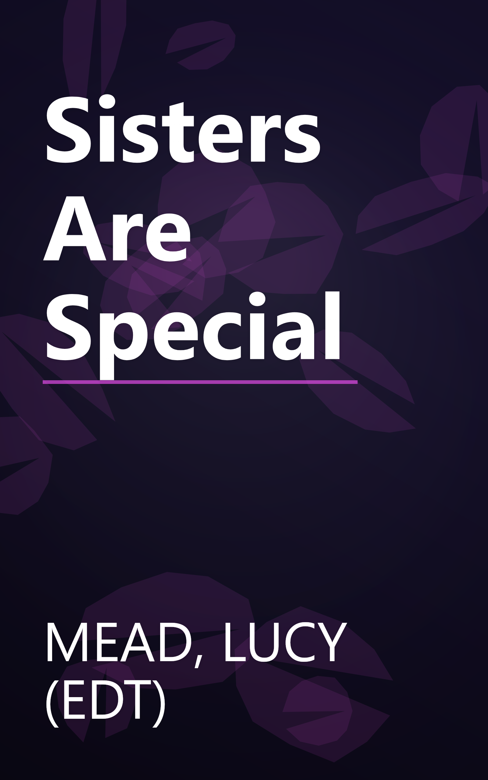 Sisters Are Special book cover