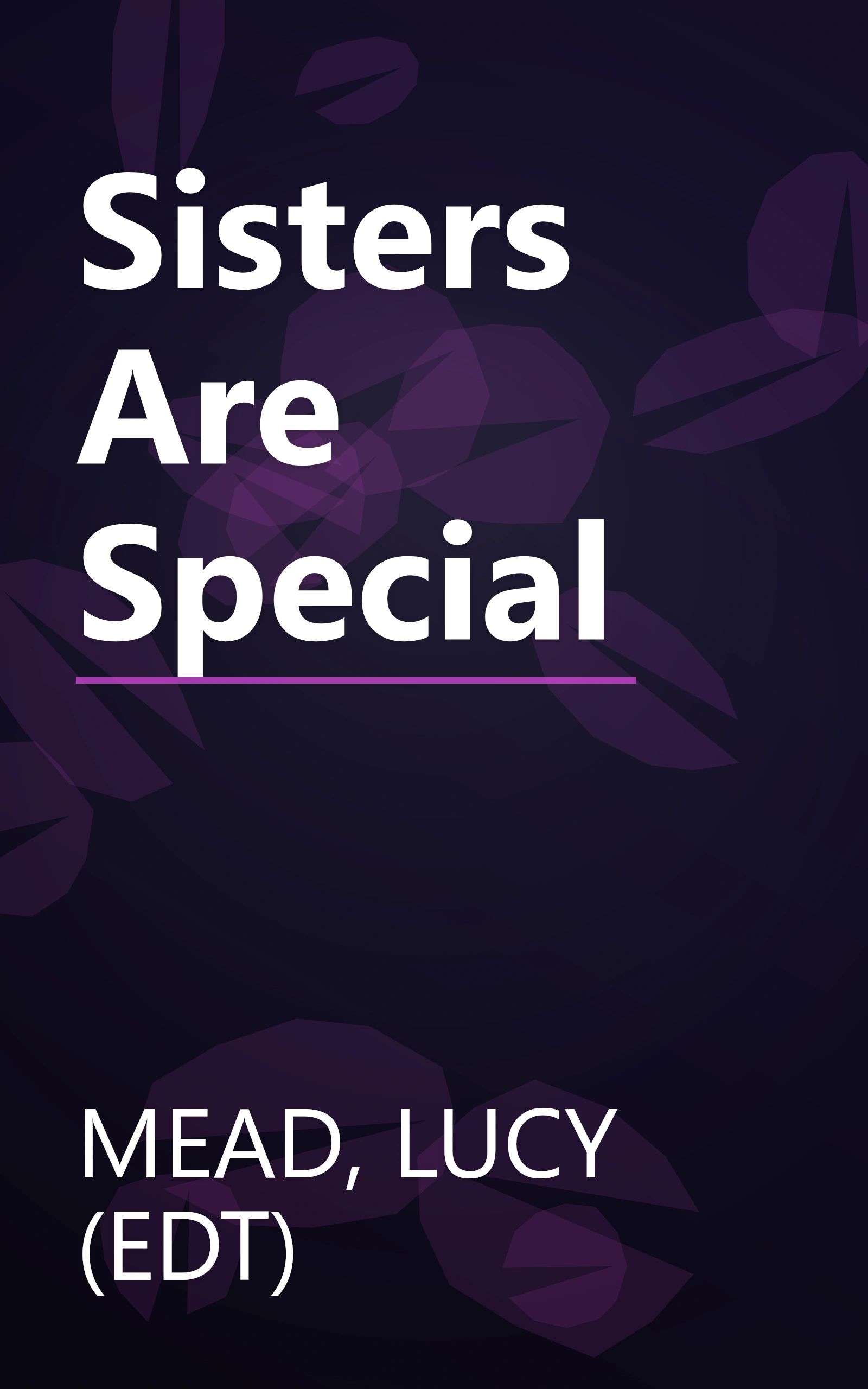 Sisters Are Special book cover