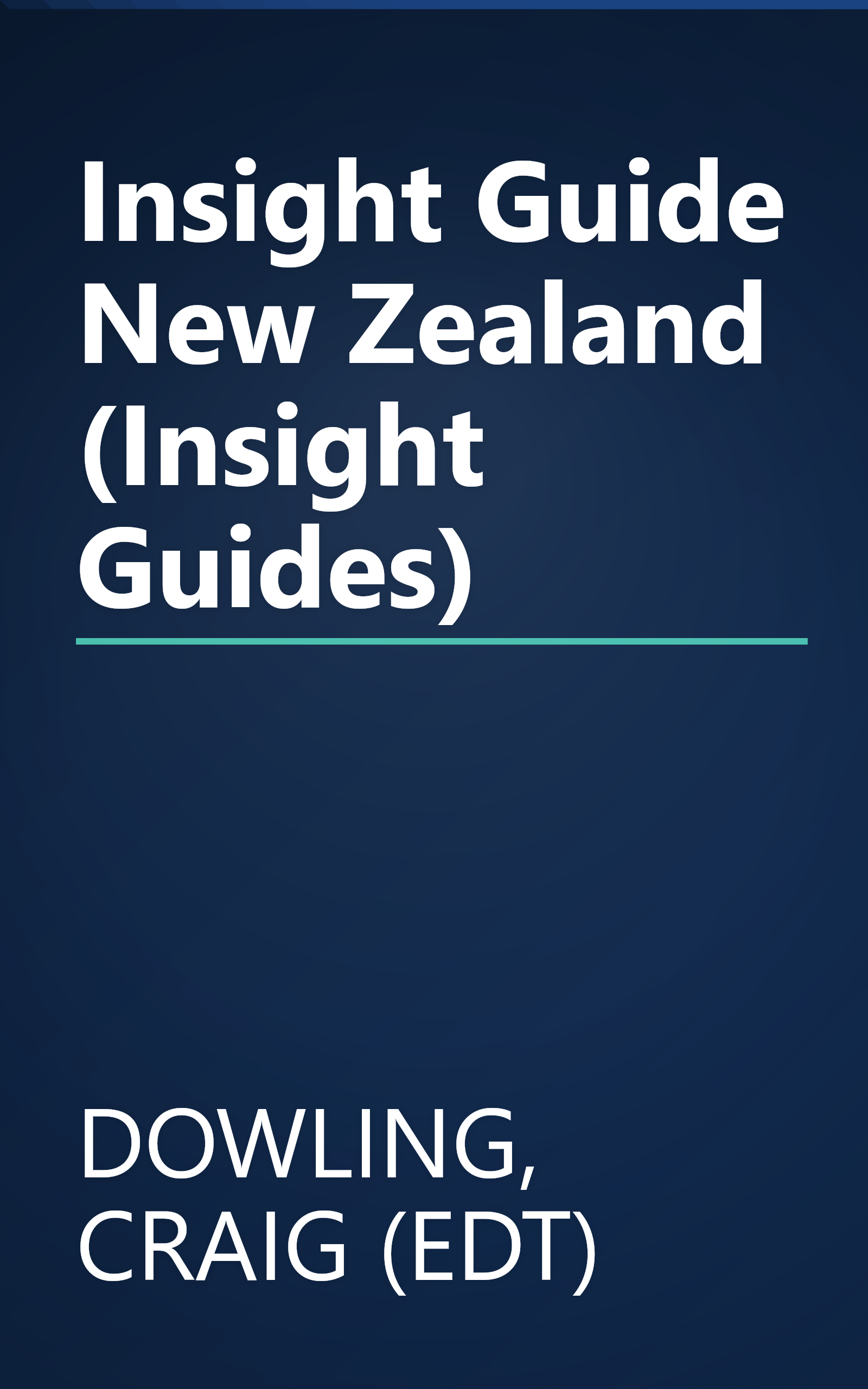 Insight Guide New Zealand (Insight Guides) book cover