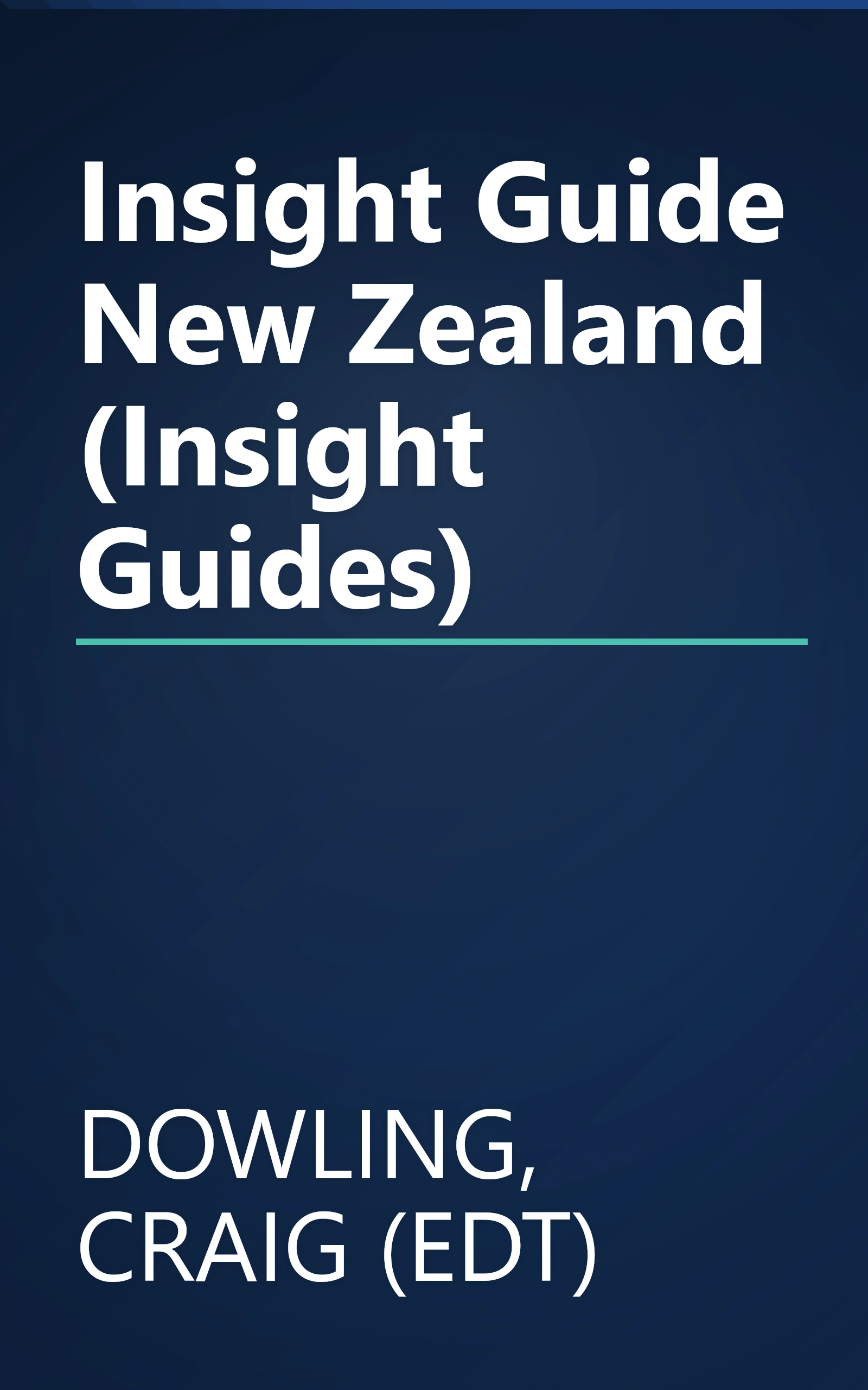 Insight Guide New Zealand (Insight Guides) book cover