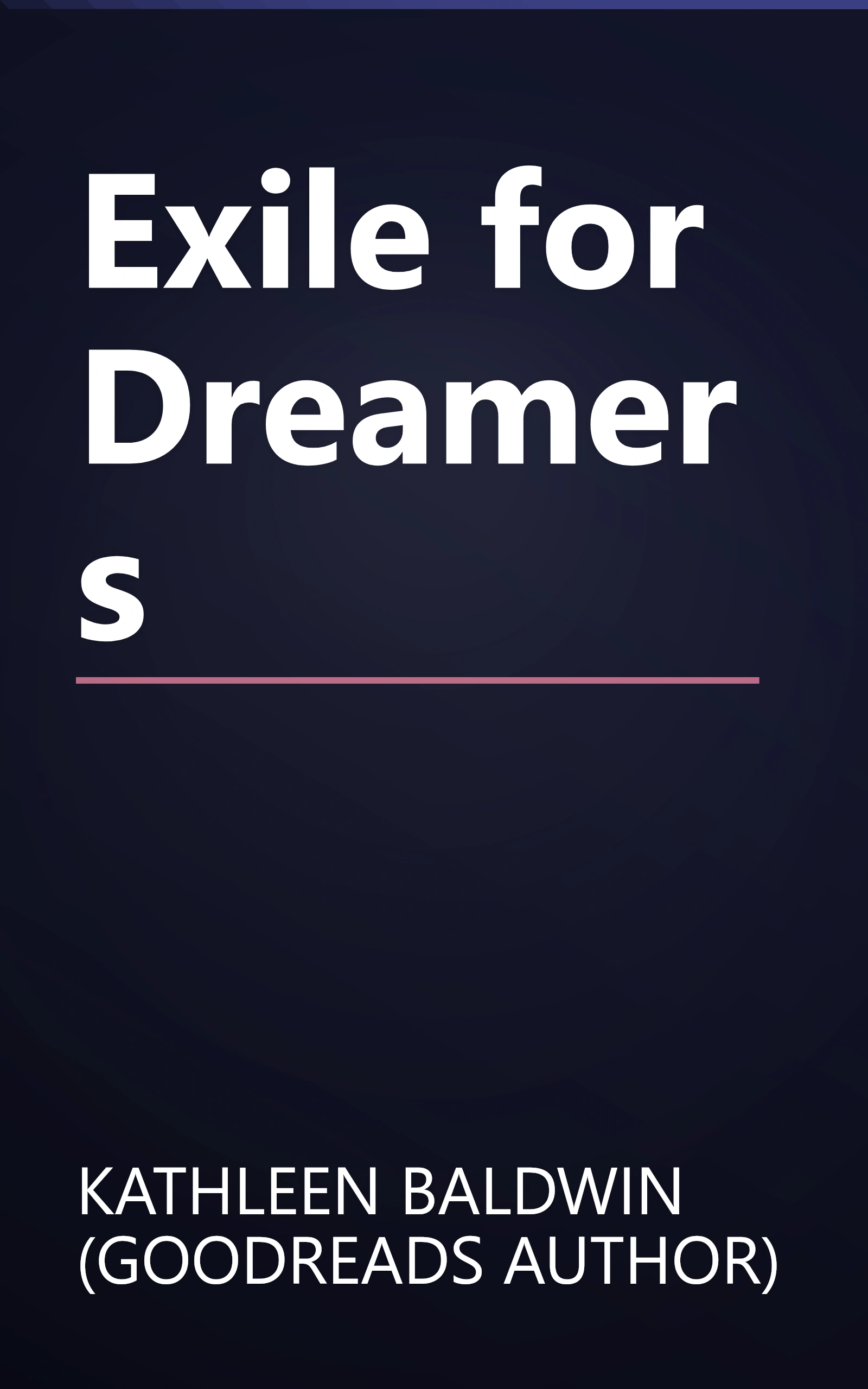 Exile for Dreamers book cover
