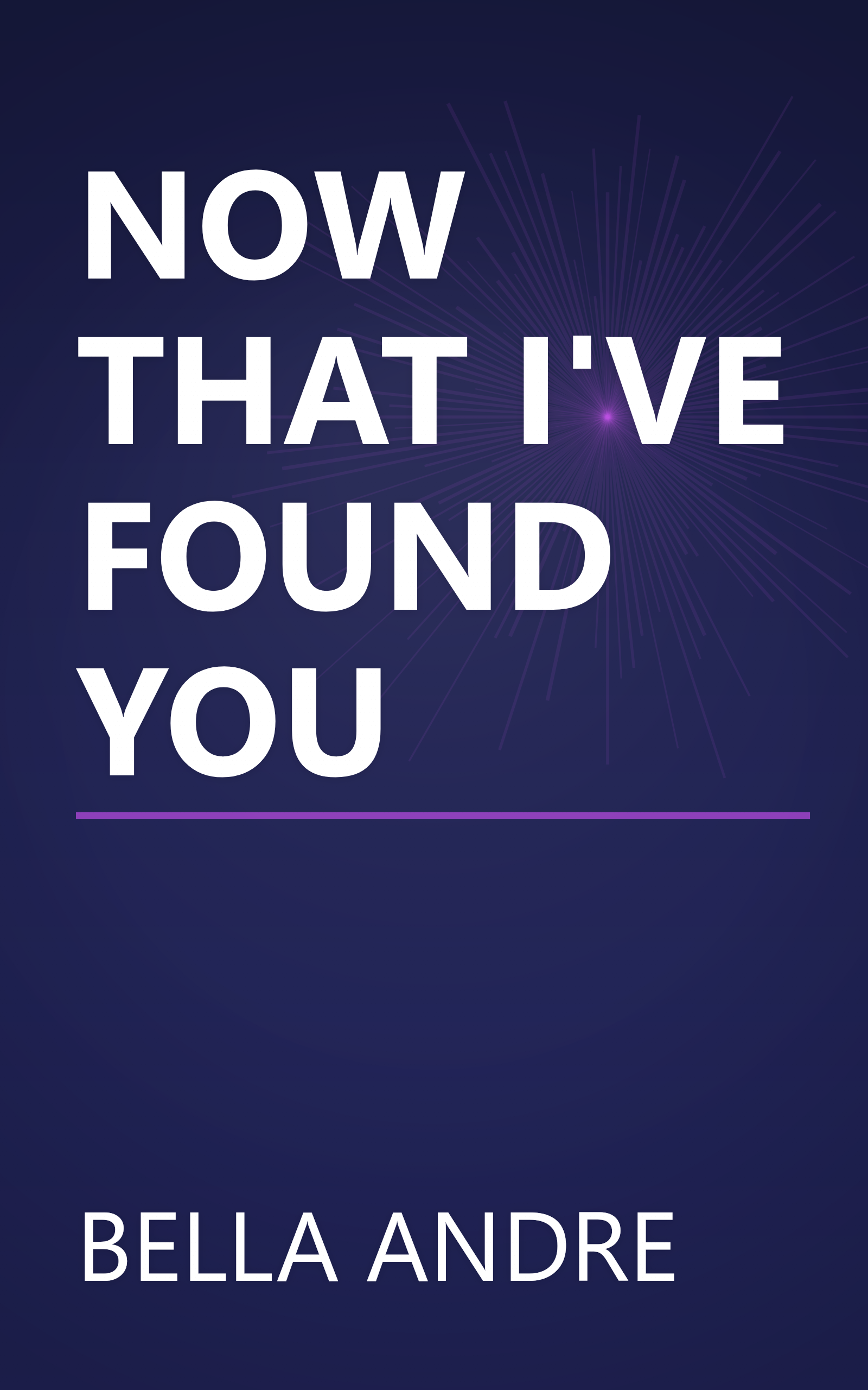 NOW THAT I'VE FOUND YOU book cover