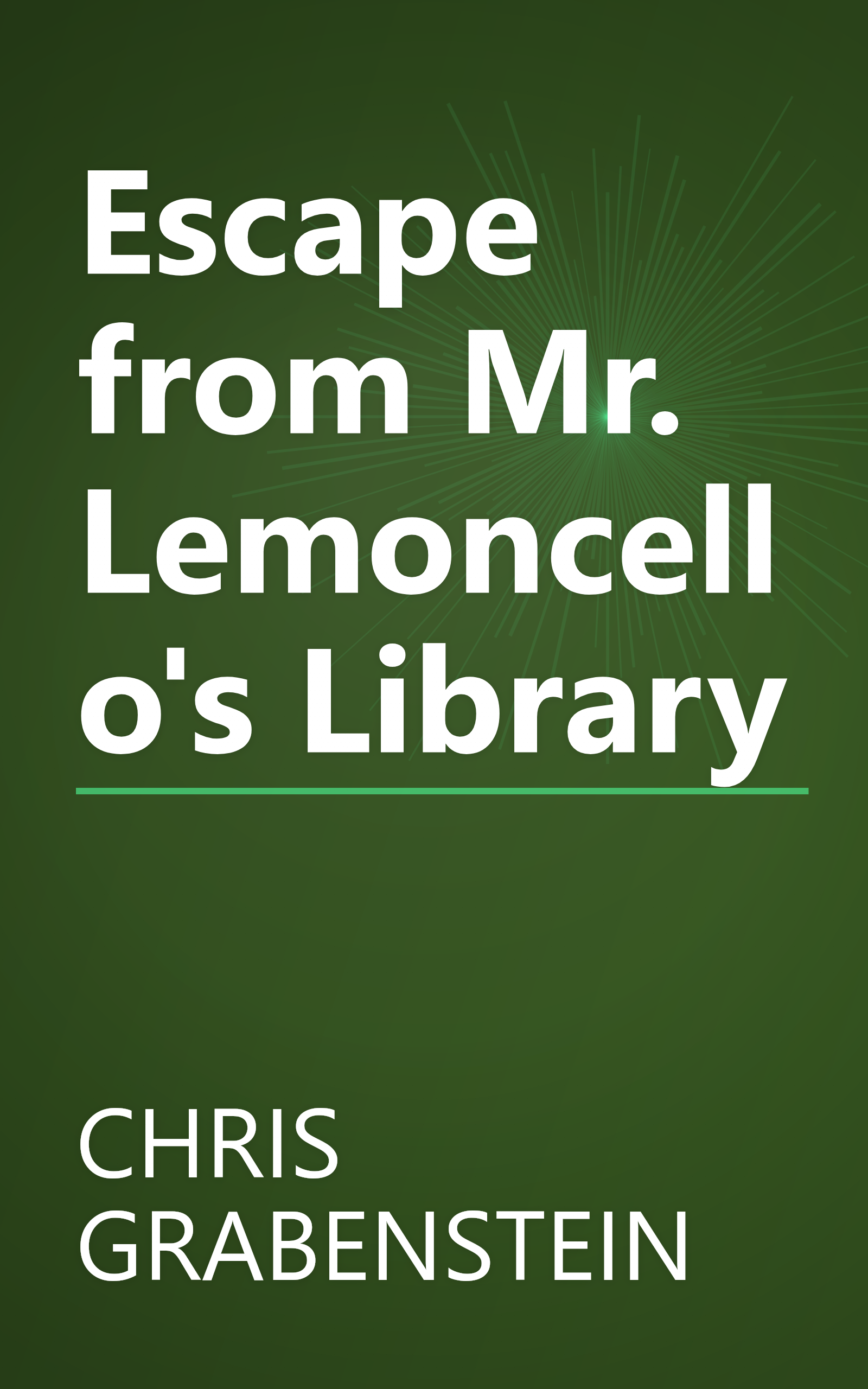 Escape from Mr. Lemoncello's Library book cover
