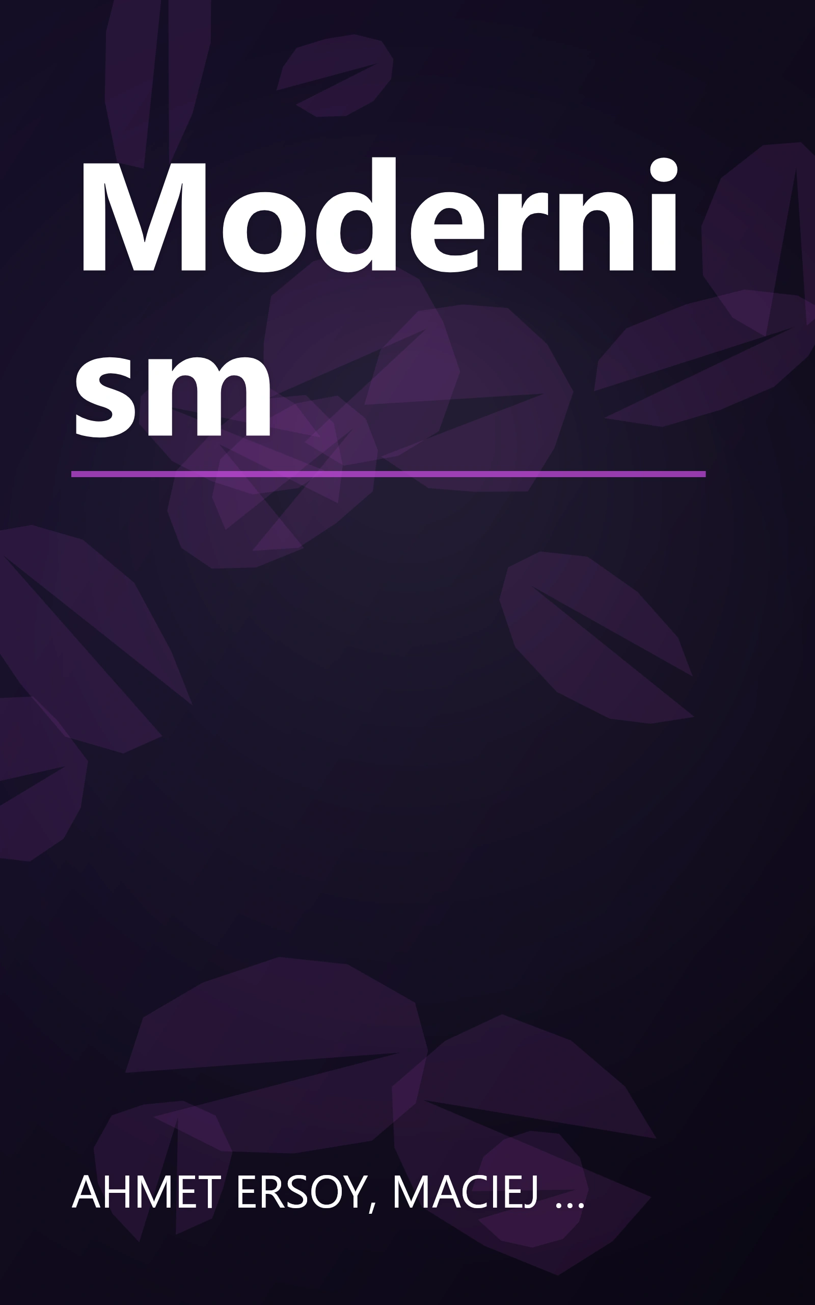 Modernism book cover