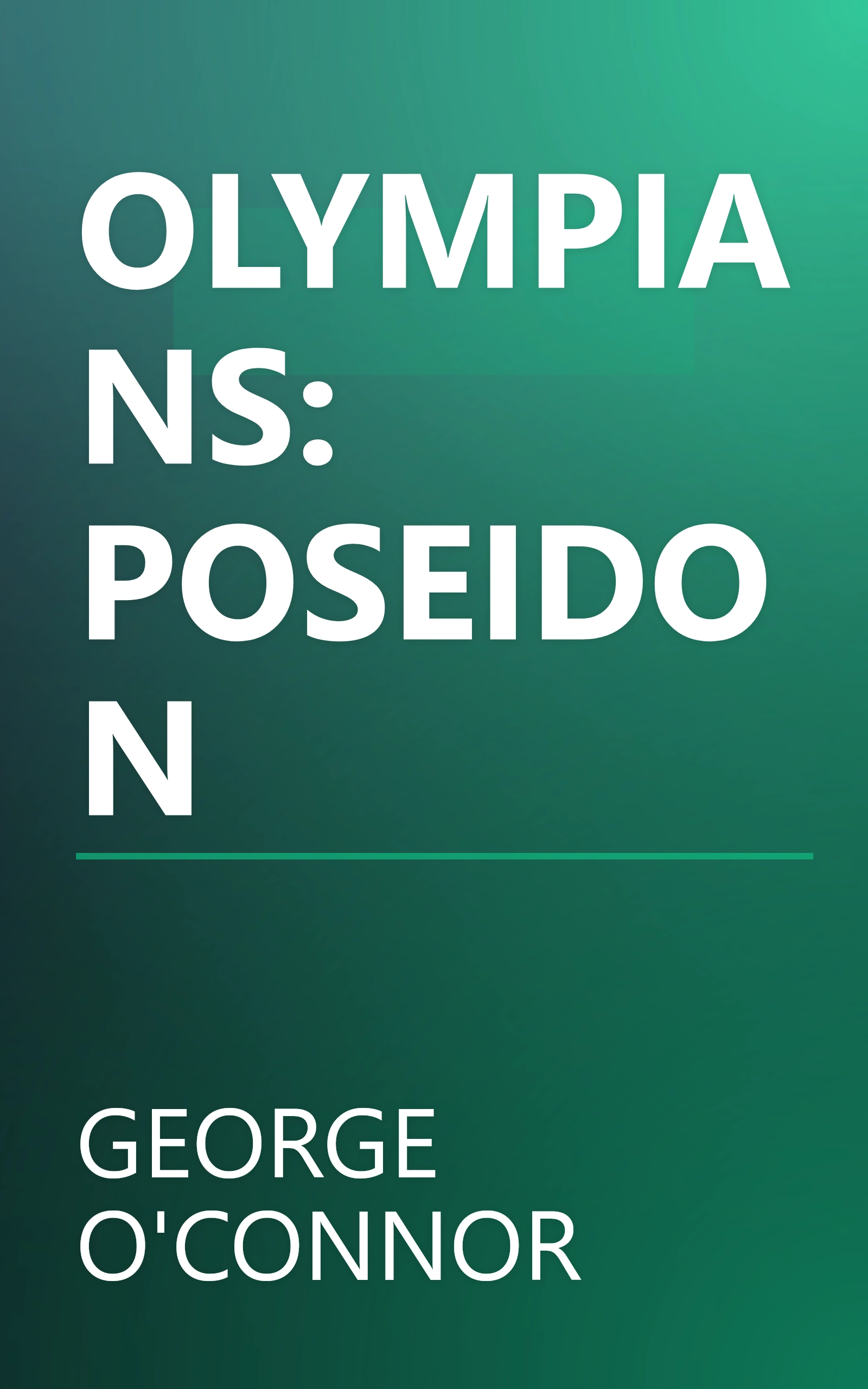 OLYMPIANS: POSEIDON book cover