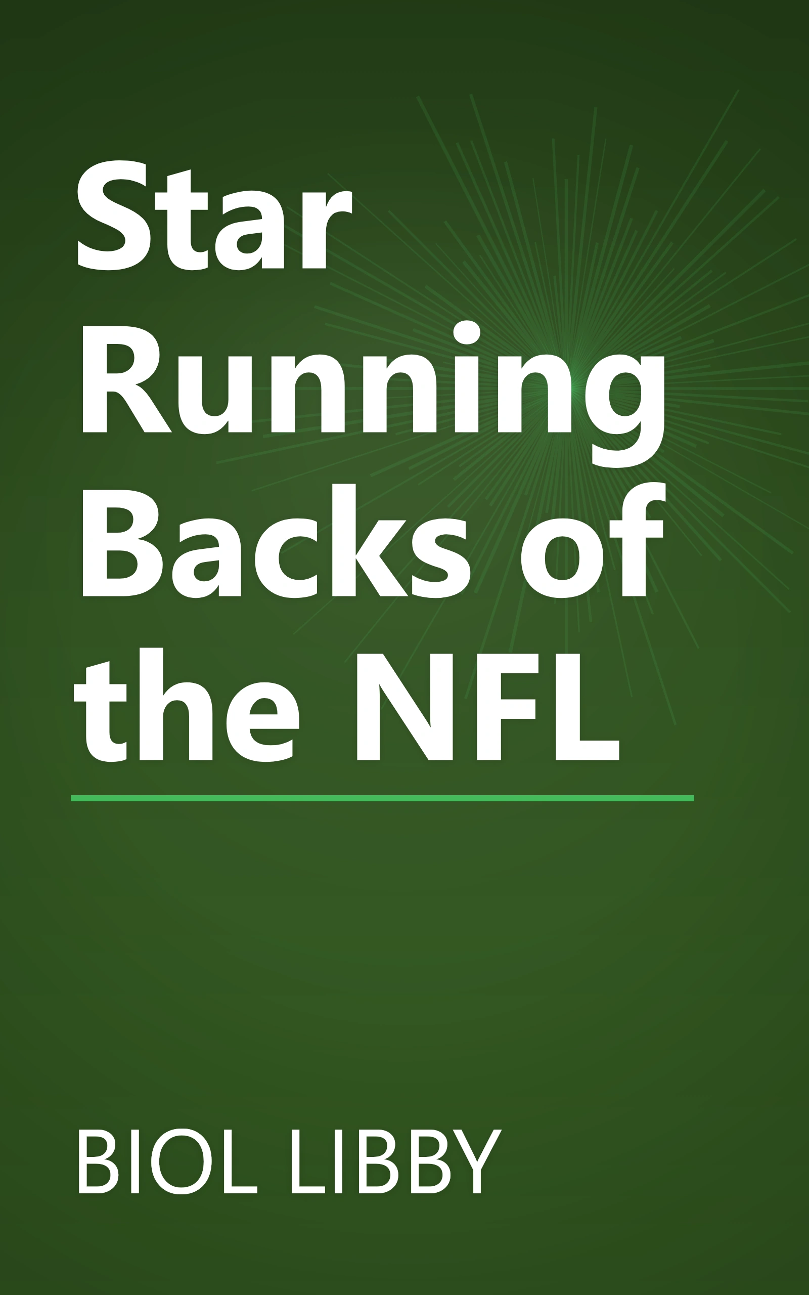 Star Running Backs of the NFL book cover