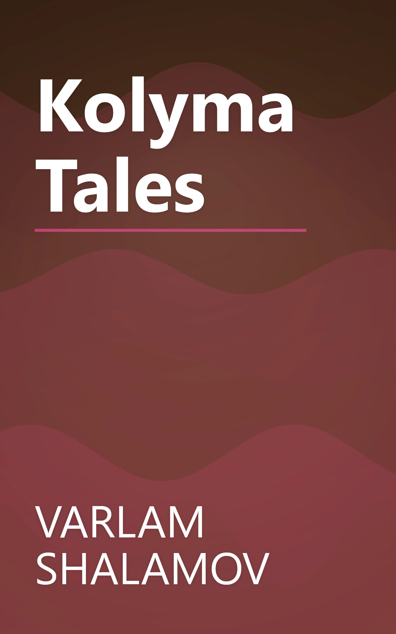 Kolyma Tales book cover