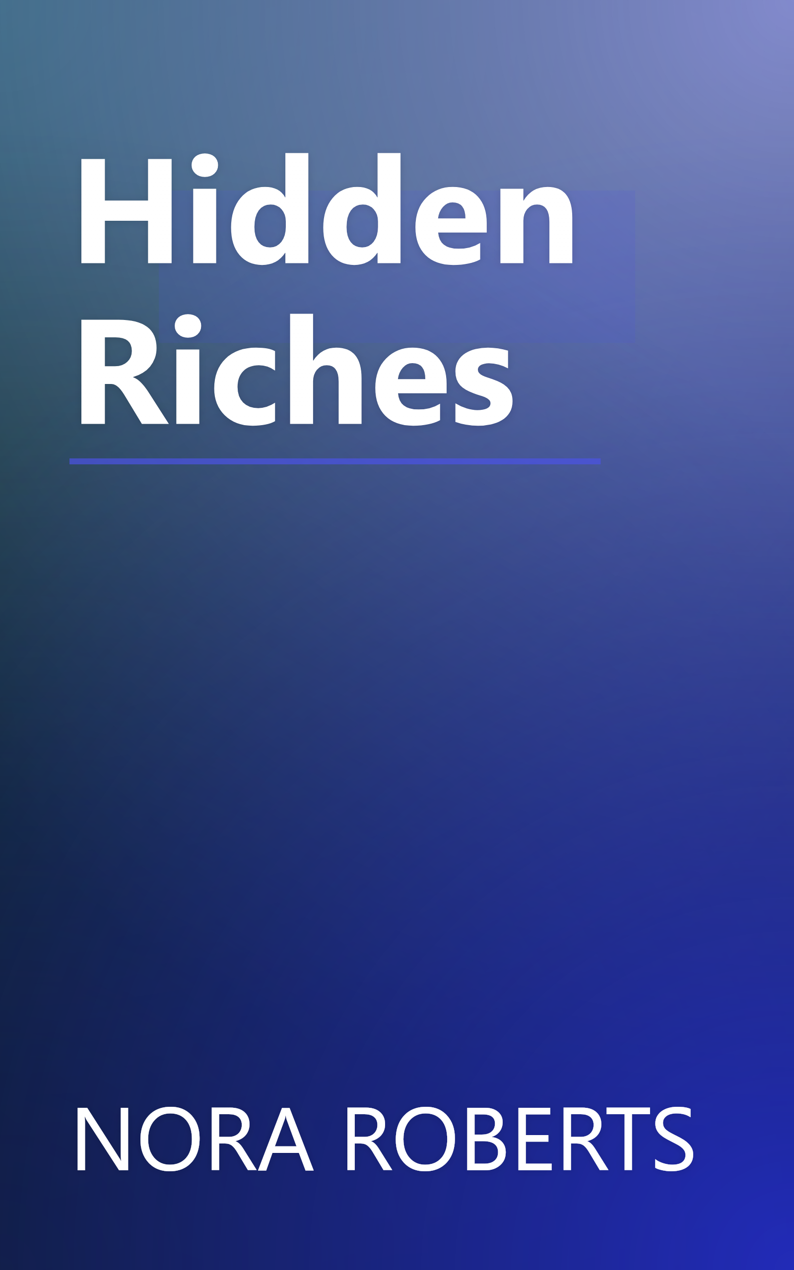 Hidden Riches book cover