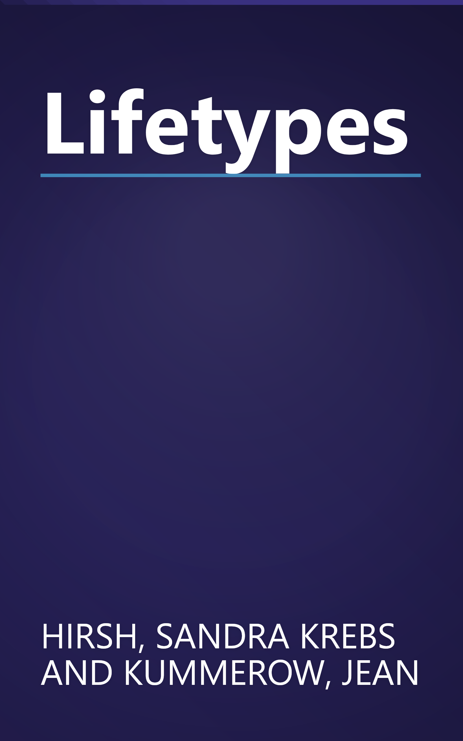Lifetypes book cover